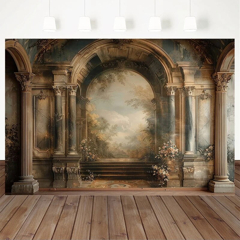 Art Wall Backdrop For Photography Photo Castle Background Cloth ...