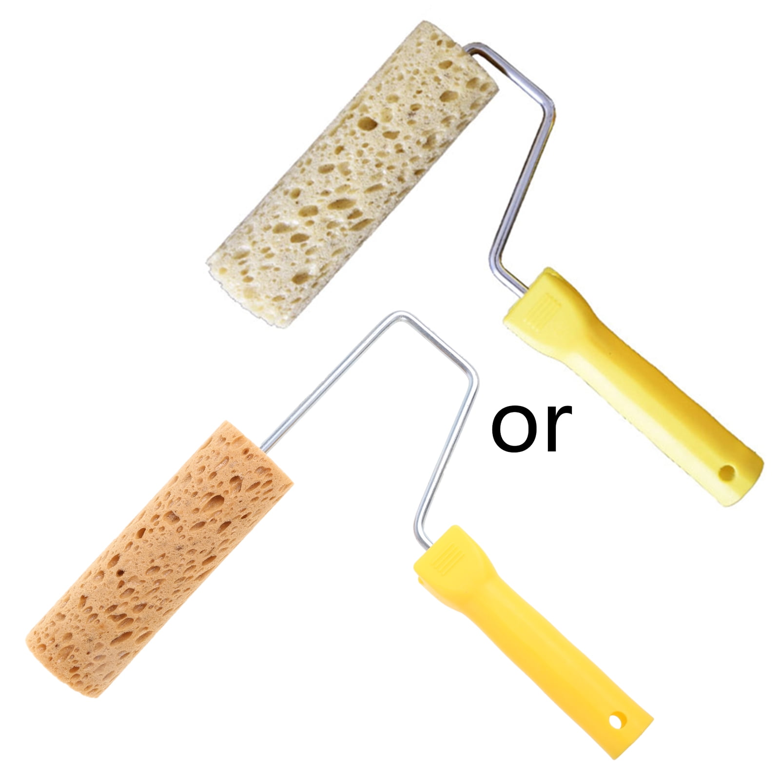 TOP5EX Texture Sponge Roller Brush, 4/6 Inches, Durable, Seaweed Sponge ...