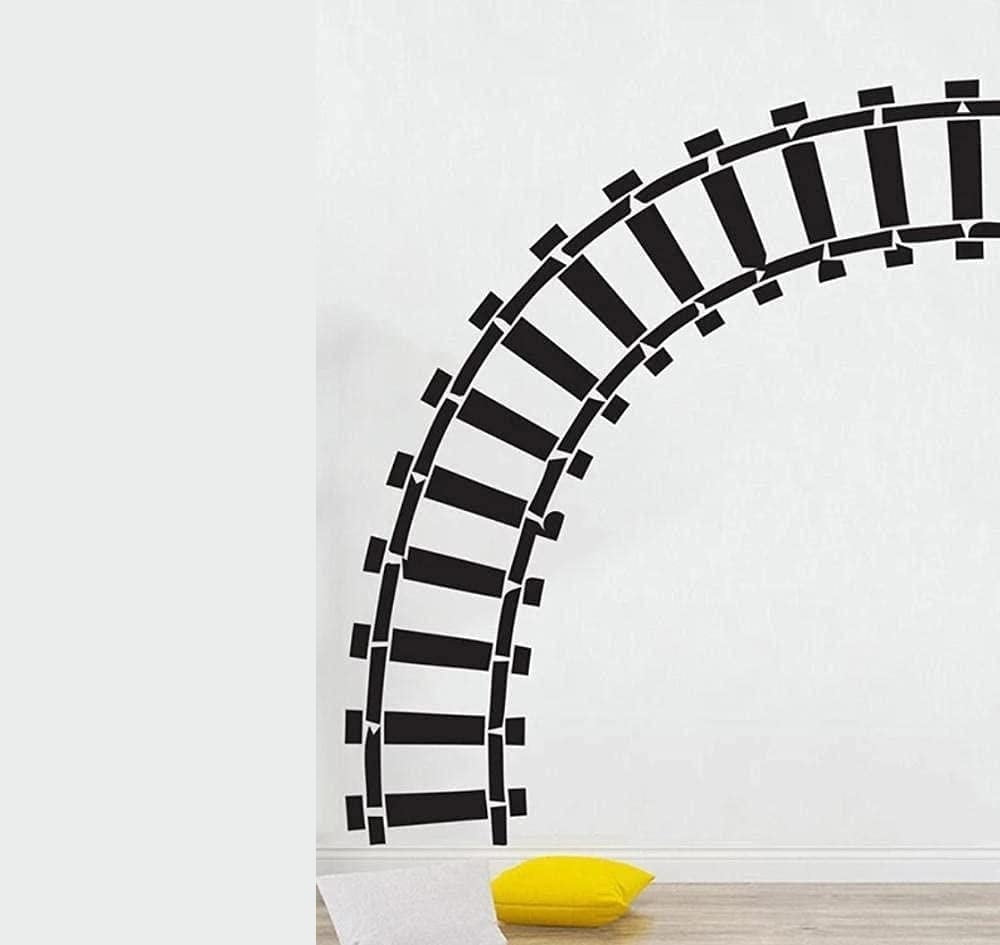 Art Wall Stickers Railroad Track Train Train Track Railroad Baby ...