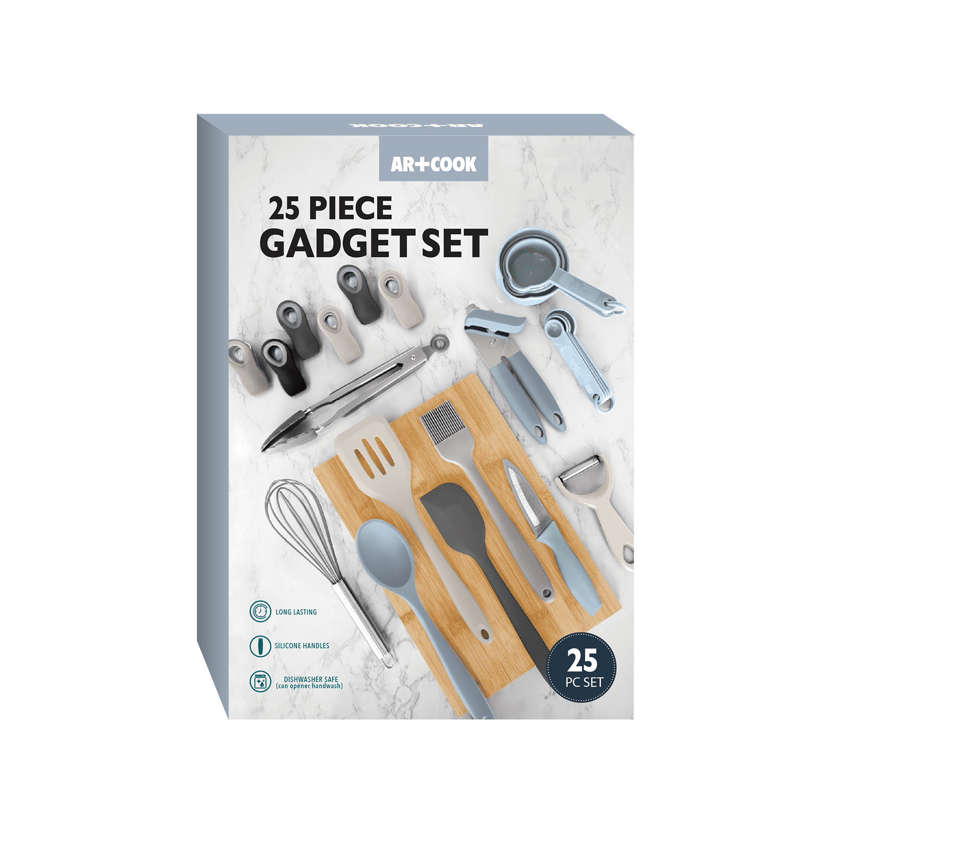 Art and Cook, 25 Piece Gadget Set, Blue, New - Walmart.com