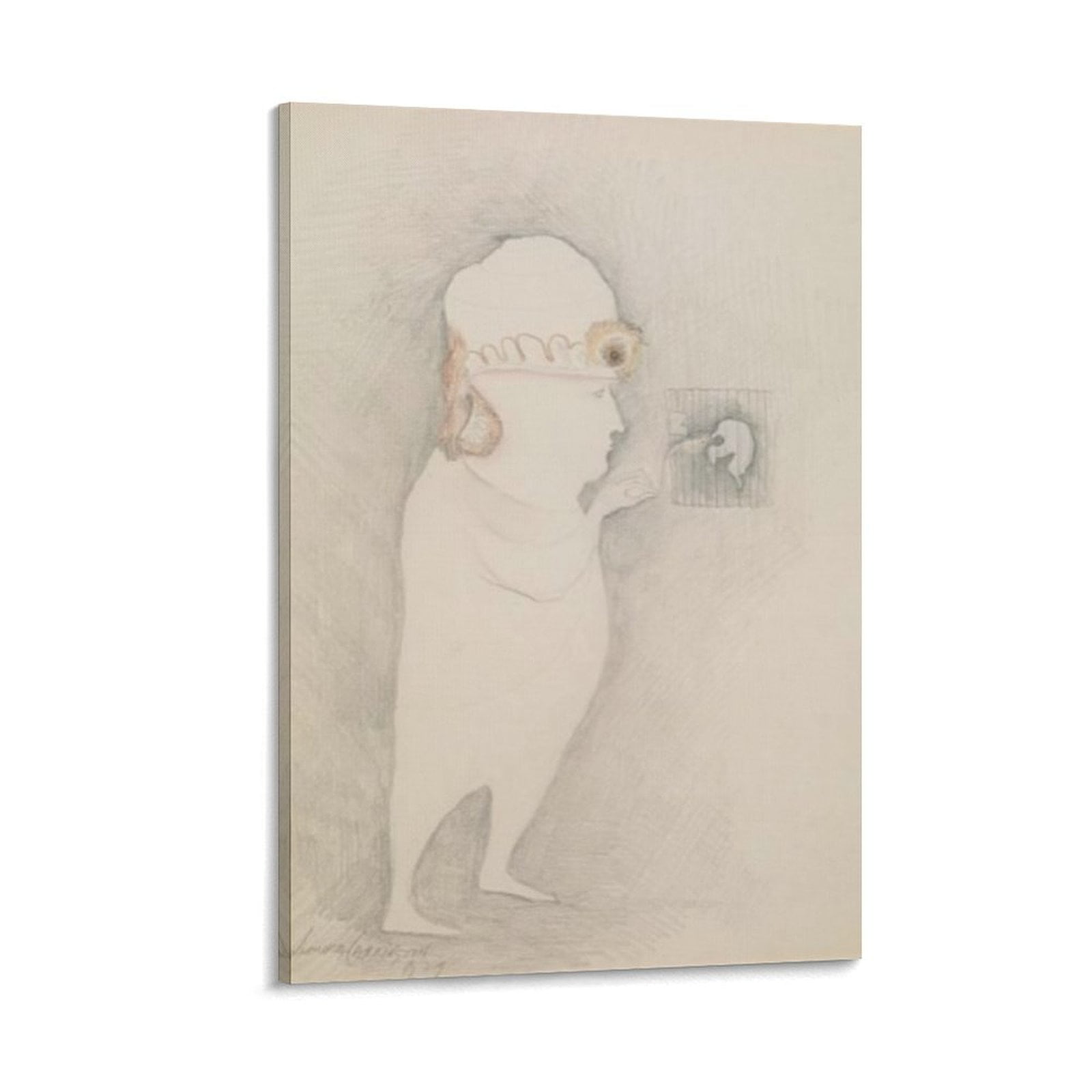 Art by Leonora Carrington Painting Canvas Poster Wall Art Picture ...