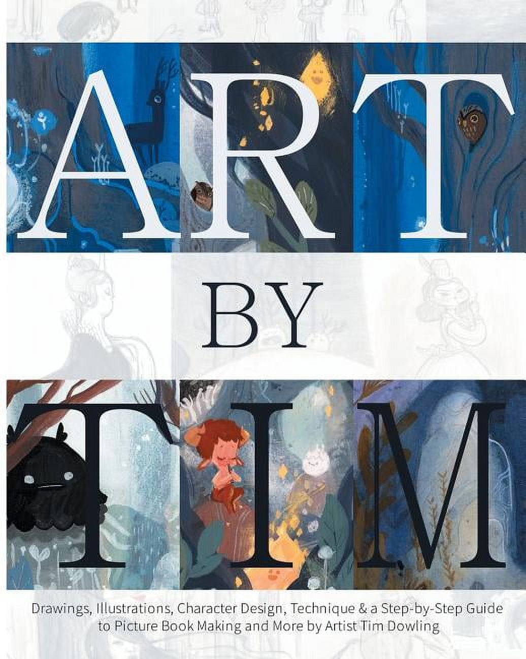 Art by Tim - Paperback: Drawings, Illustrations, Character Design ...