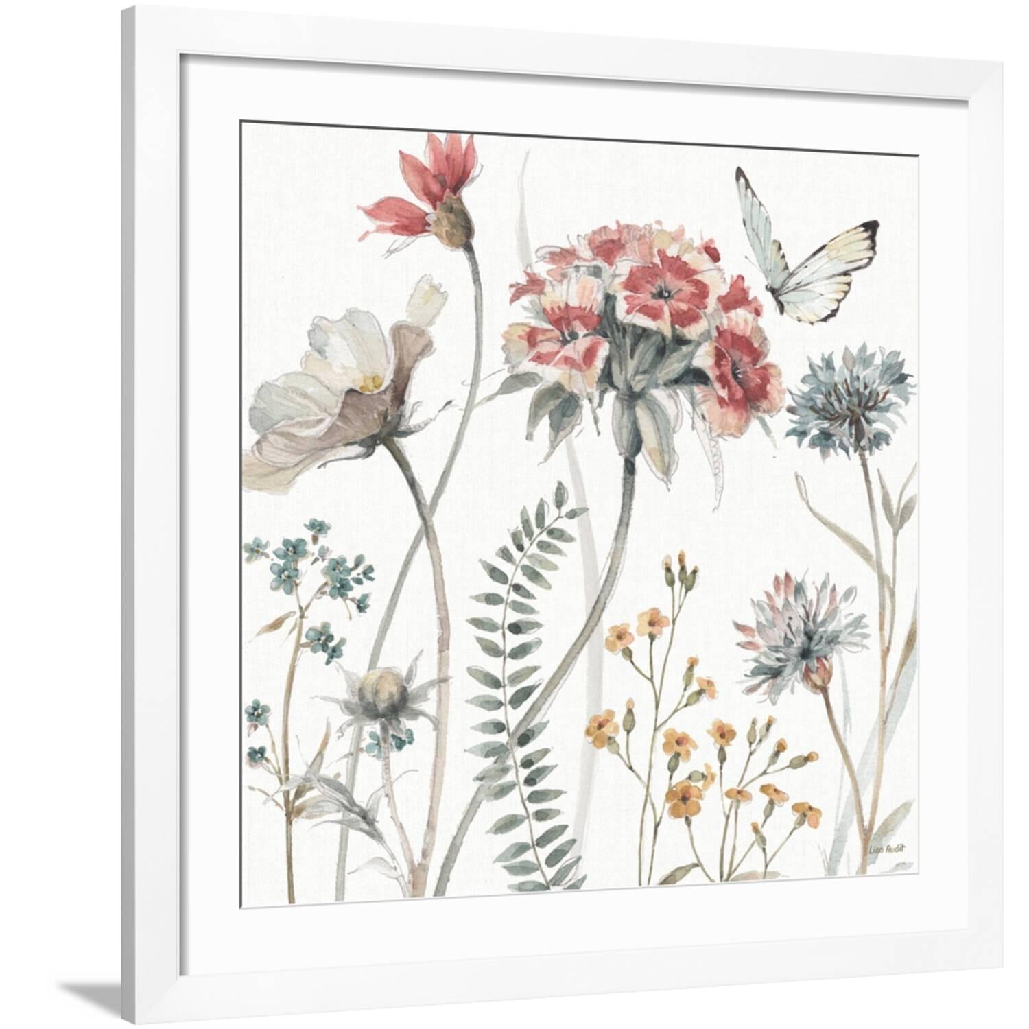 Art.com A Country Weekend III Art Print by Lisa Audit, White Frame Wall ...