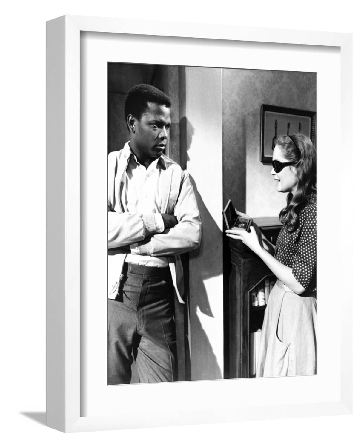 Art.com A Patch Of Blue, Sidney Poitier, Elizabeth Hartman, 1965 Photo ...