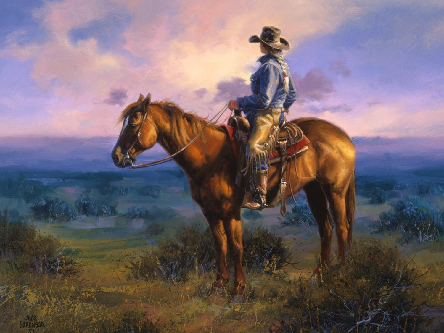 Art.com A Place in the Sun Art Print by Jack Sorenson, 24" x 18 ...