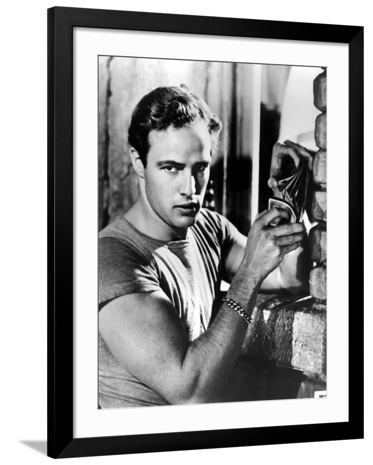 Art.com A Streetcar Named Desire, Marlon Brando, 1951, Playing Cards ...
