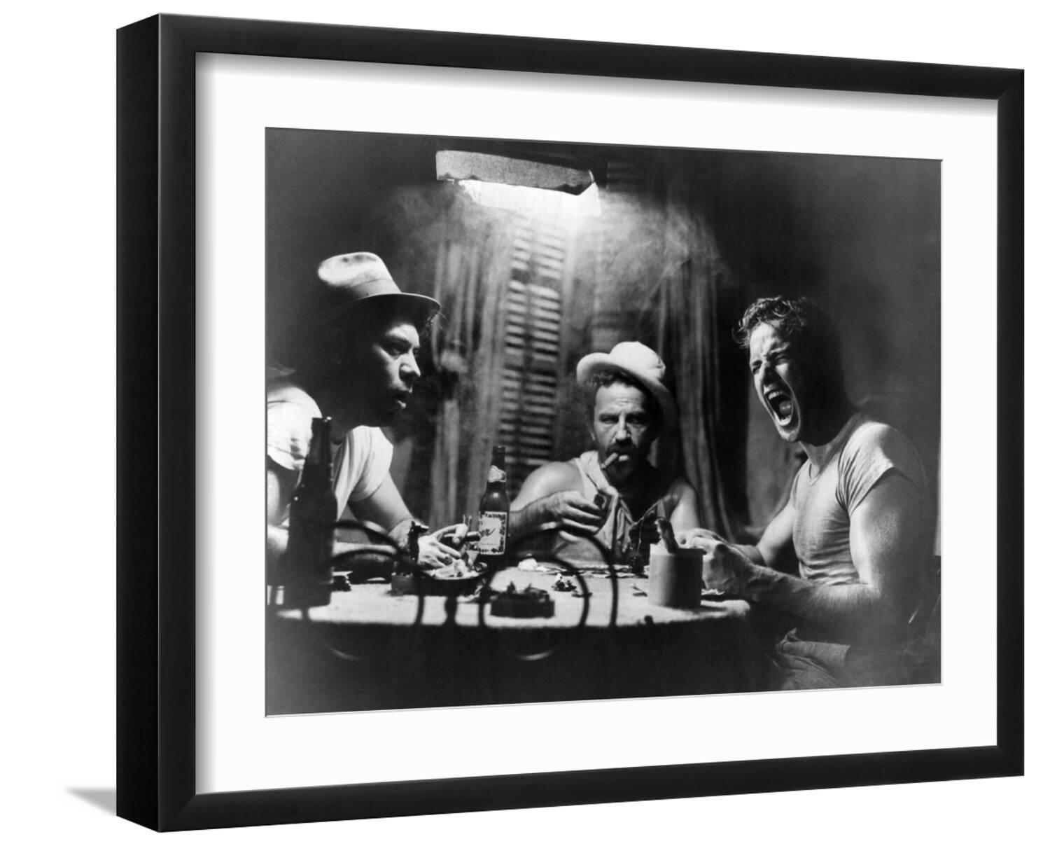 Art.com A Streetcar Named Desire, Nick Dennis, Rudy Bond, Marlon Brando ...