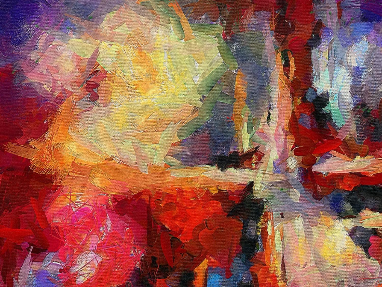Art.com Abstract Art Background. Oil on Canvas. Warm Colors. Soft ...