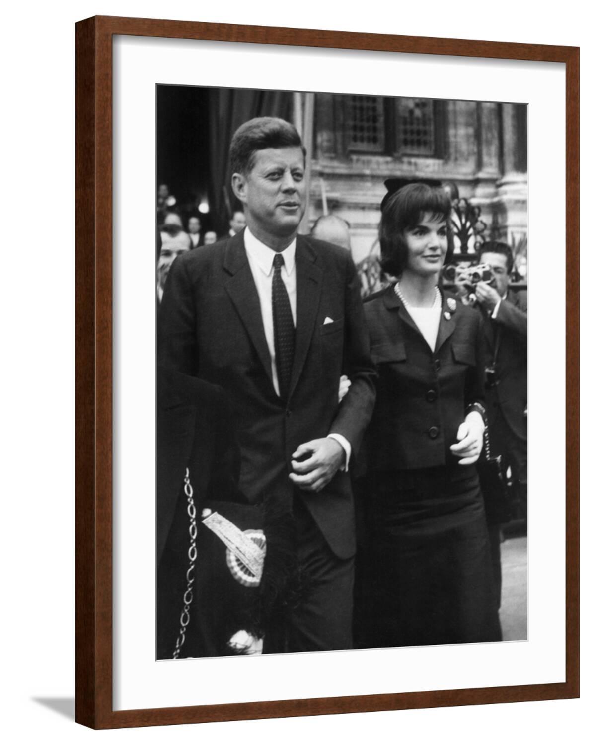 Art.com American President John Kennedy and His Wife Jackie June 1st, 1961 During their Trip to ...