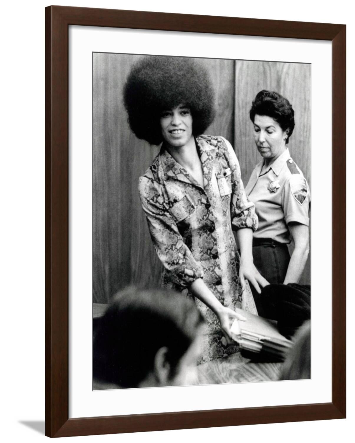 Art.com Angela Davis (B1944) American Black Activist, Here in 1972 ...