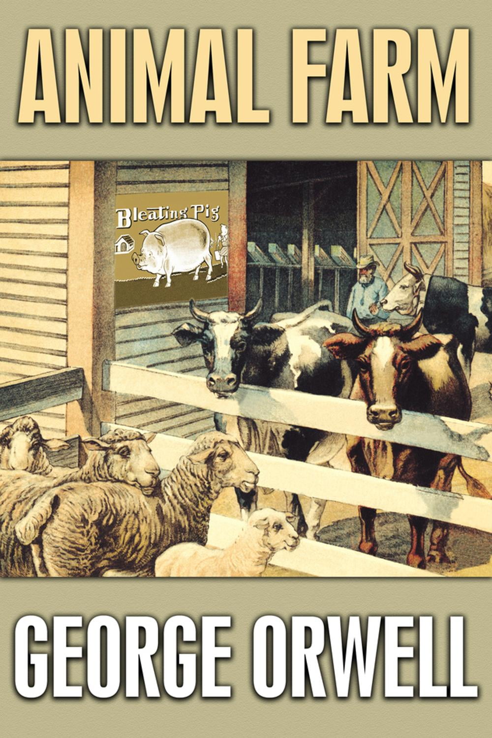 Art.com Animal Farm Art Print by George Orwell, 12" x 18" - Walmart.com