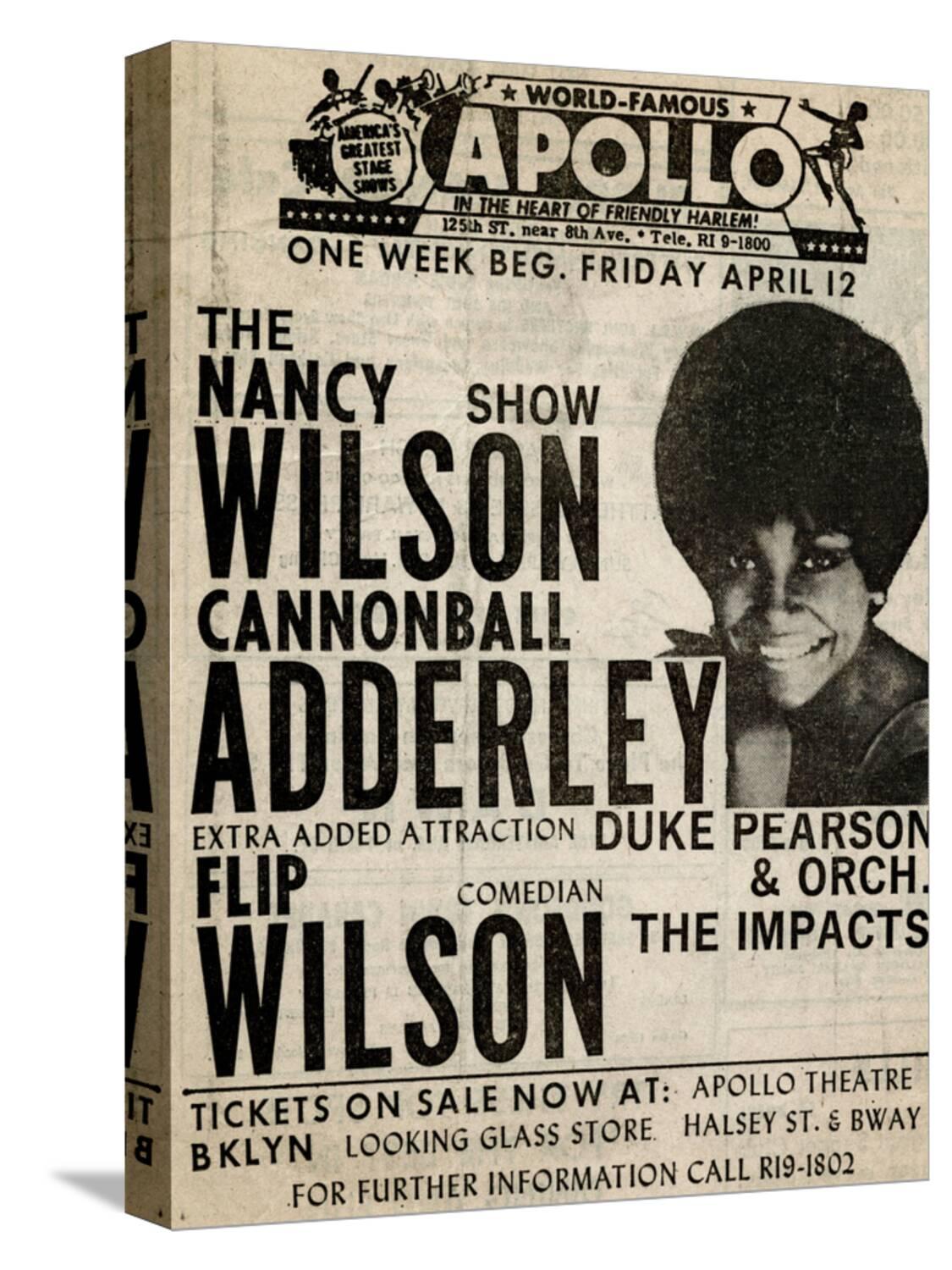 Art.com Apollo Theatre: Nancy Wilson, Cannonball Adderley, Duke Pearson ...