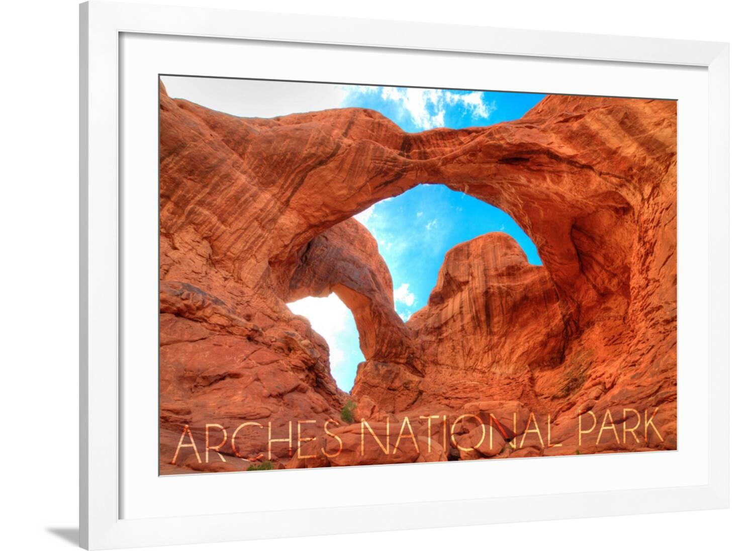 Art.com Arches National Park, Utah - Daytime Blue Sky Art Print by ...