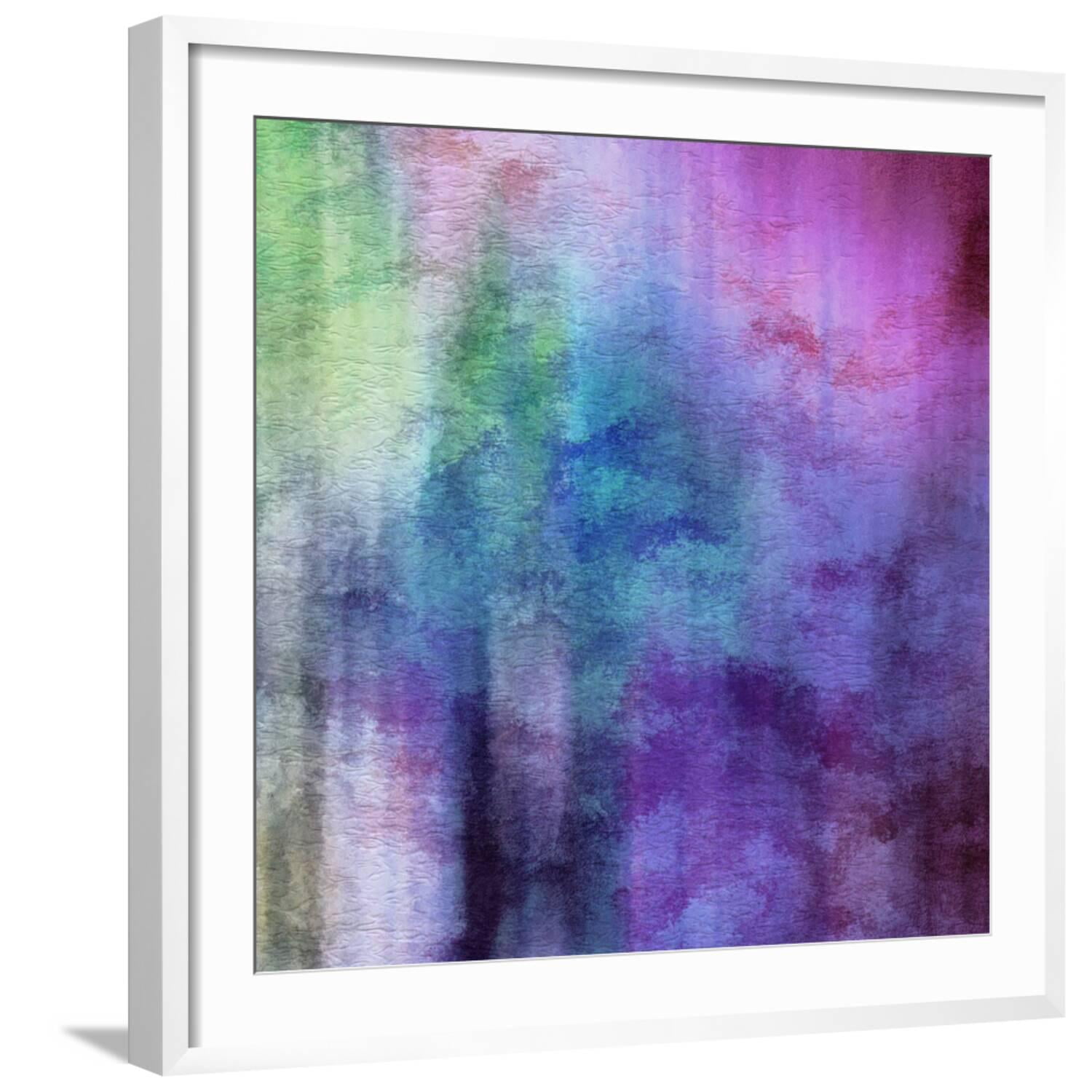Art.com Art Abstract Watercolor Background On Paper Texture In Light ...