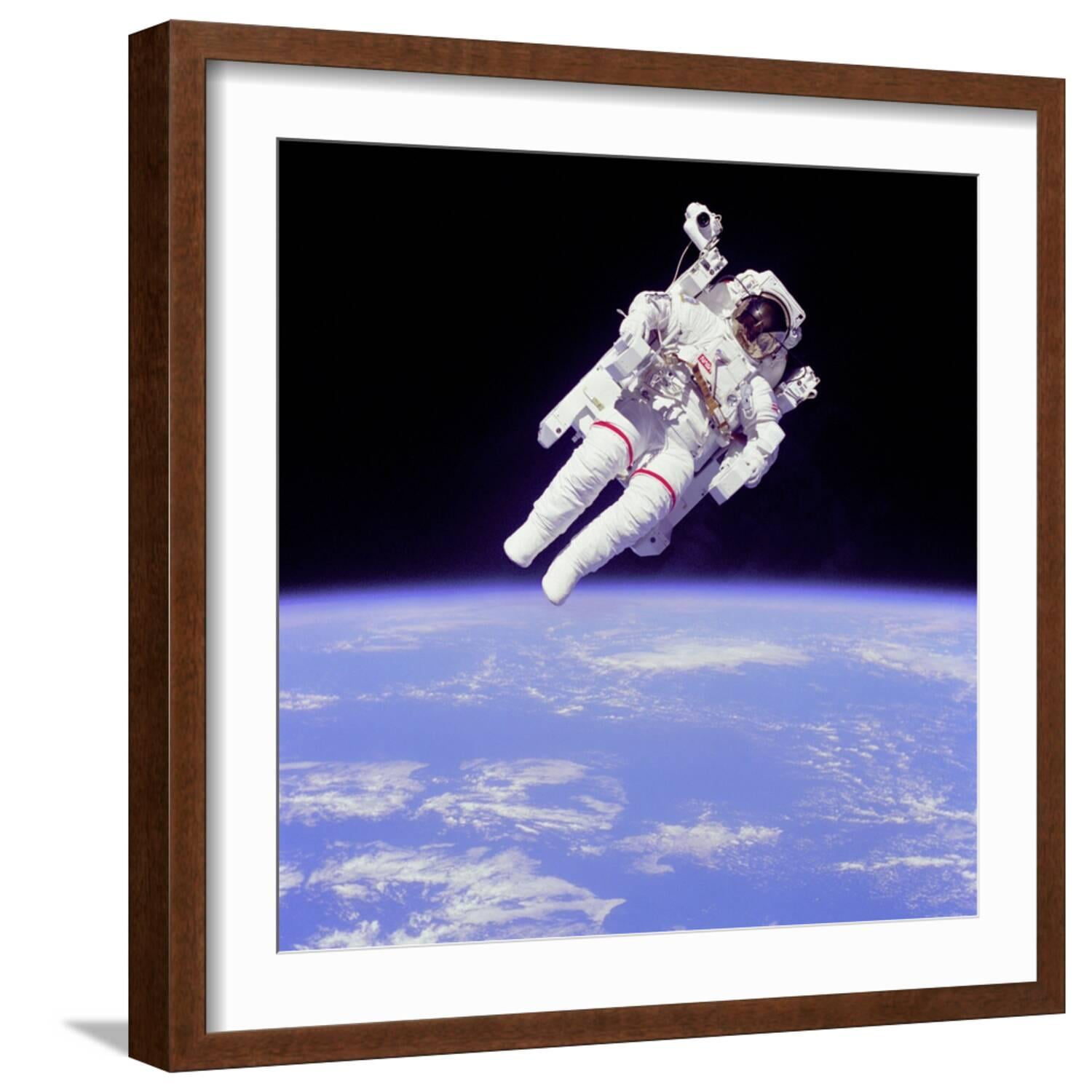 Art.com Astronaut Bruce Mccandless in Floating Weightless 320 Feet from ...