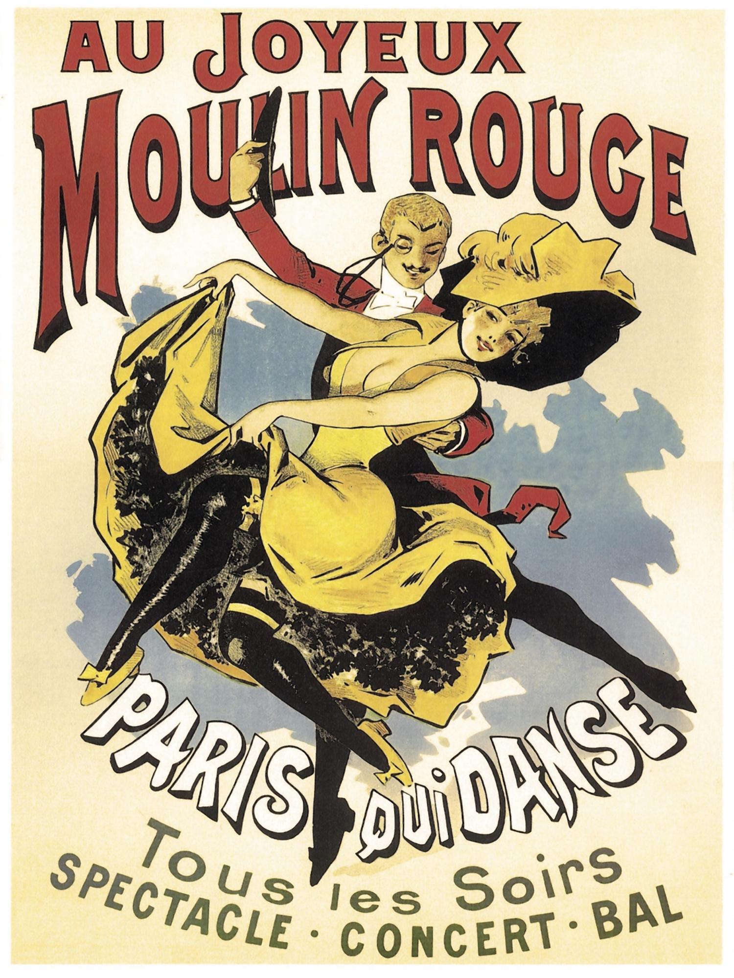 Art.com Au Joyeaux Moulinrouge Giclee Print, 18" x 24" - Walmart.com