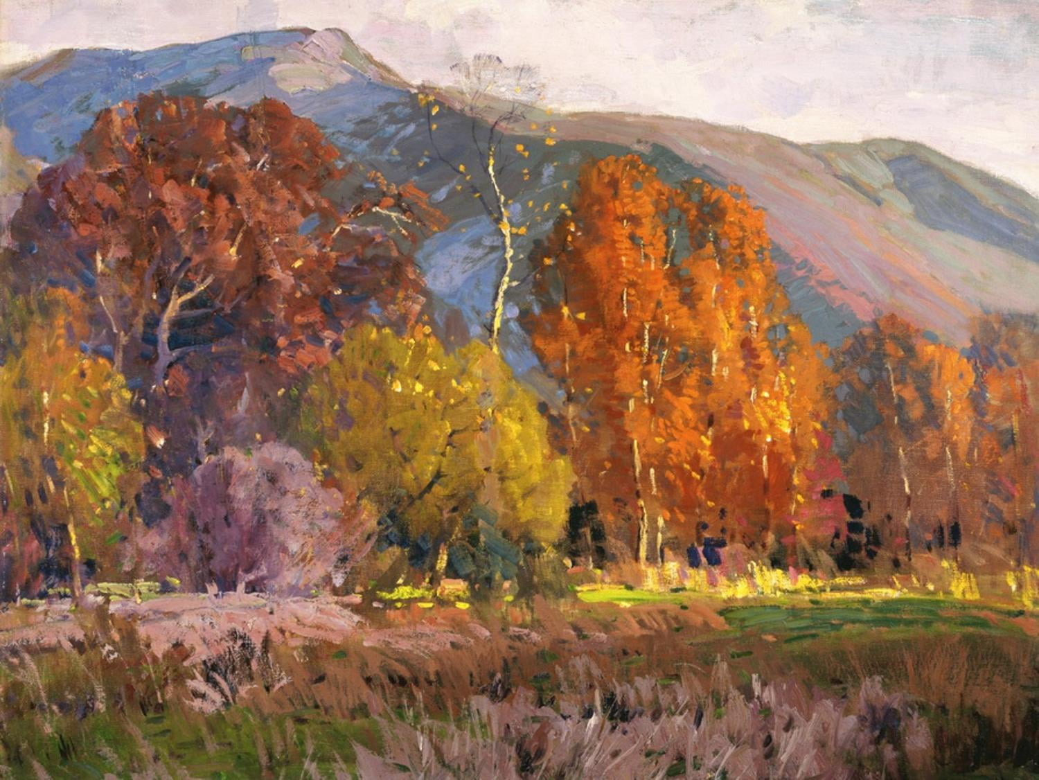 Art.com Autumn Art Print by Hanson Puthuff, 24" x 18" - Walmart.com