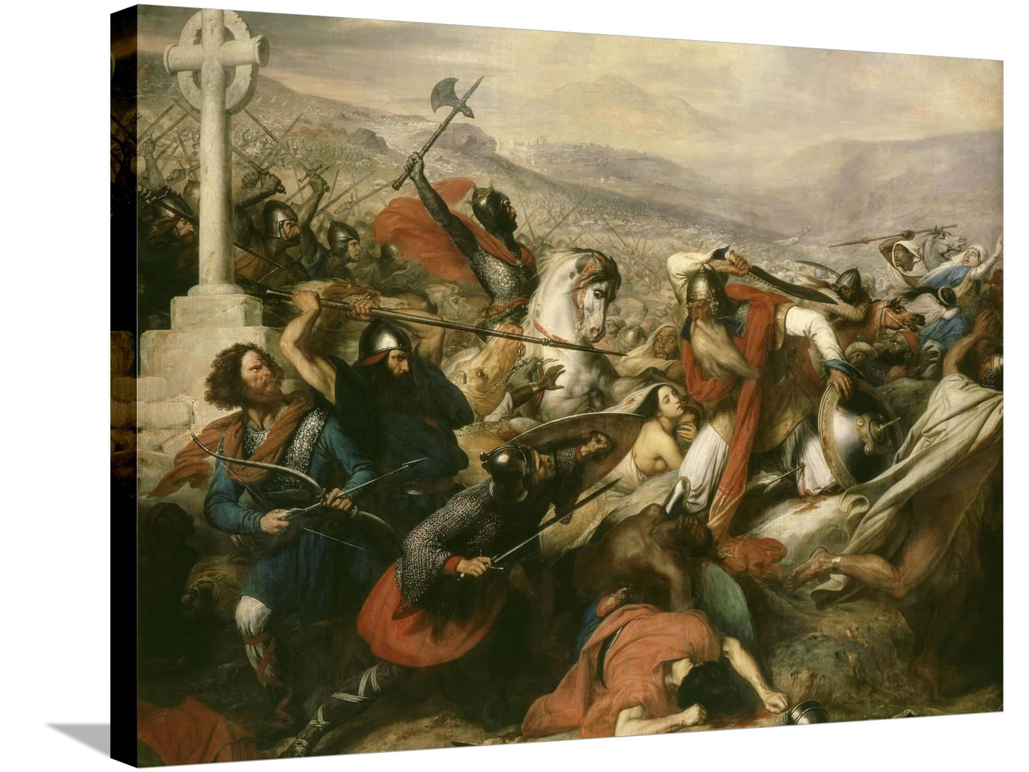 Art.com Battle of Tours (Also Called the Battle of Poitiers), France ...