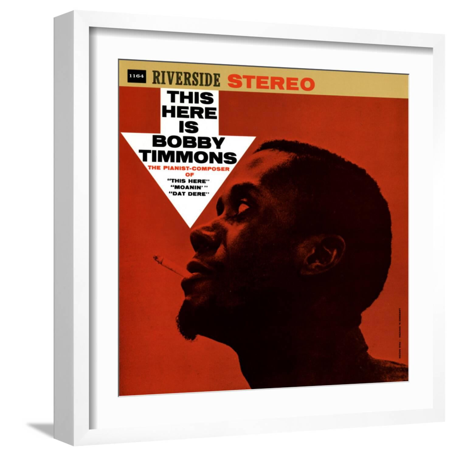 Art.com Bobby Timmons - This Here is Bobby Timmons Art Print, White ...