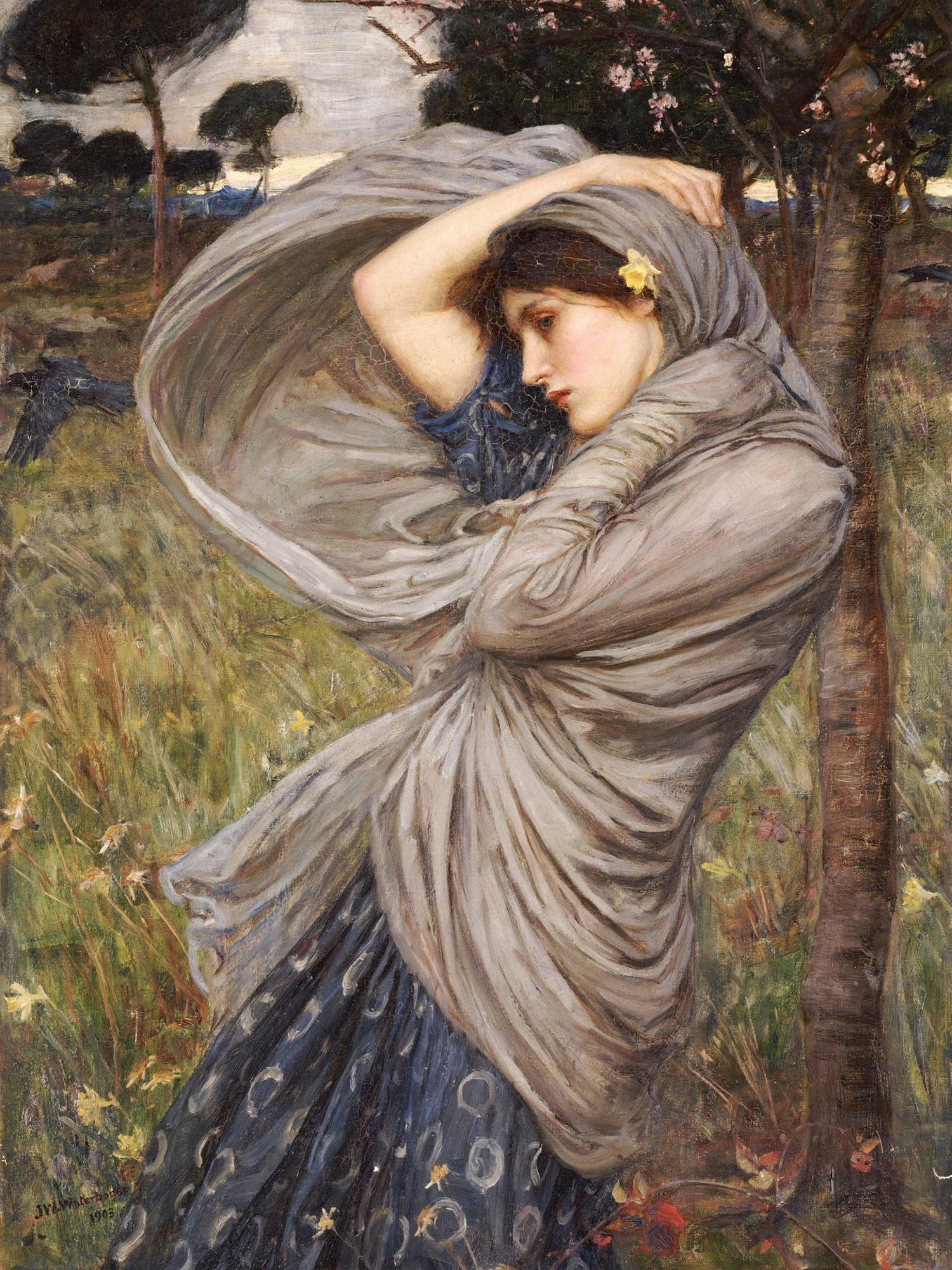 Art.com Boreas Giclee Print by John William Waterhouse, 24" x 32 ...