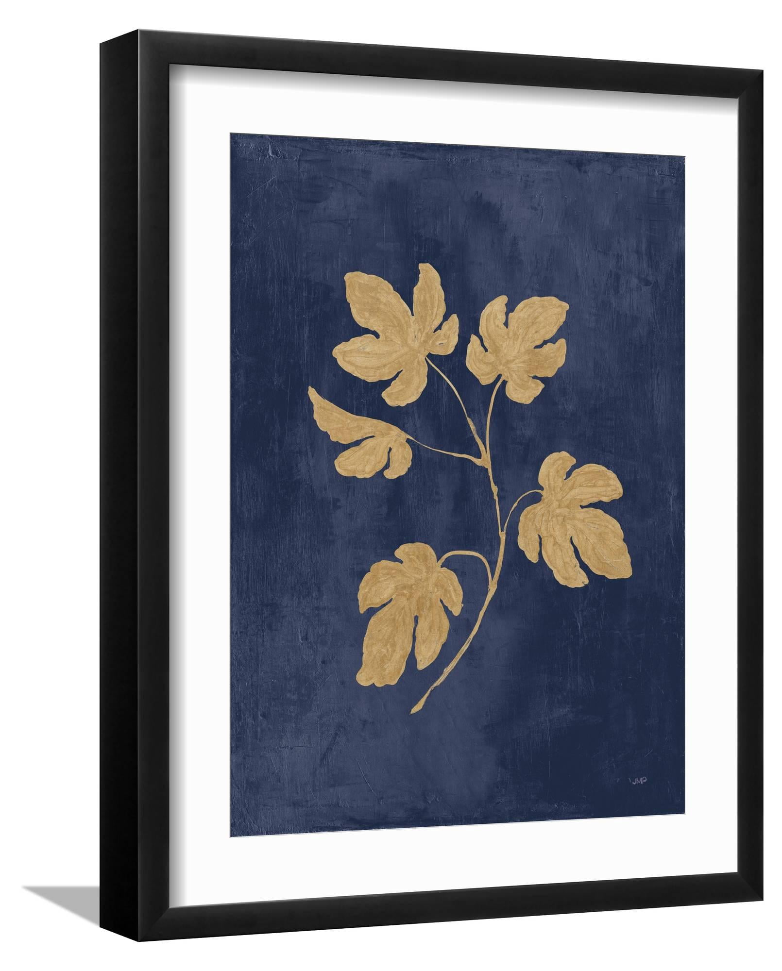 Art.com Botanical Study III Gold Navy Art Print by Julia Purinton ...