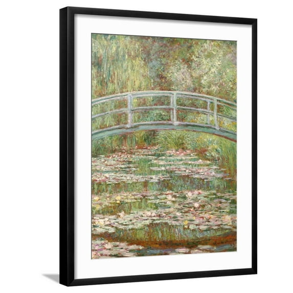 Art.com Bridge over a Pond of Water Lilies Giclee Print by Claude Monet ...
