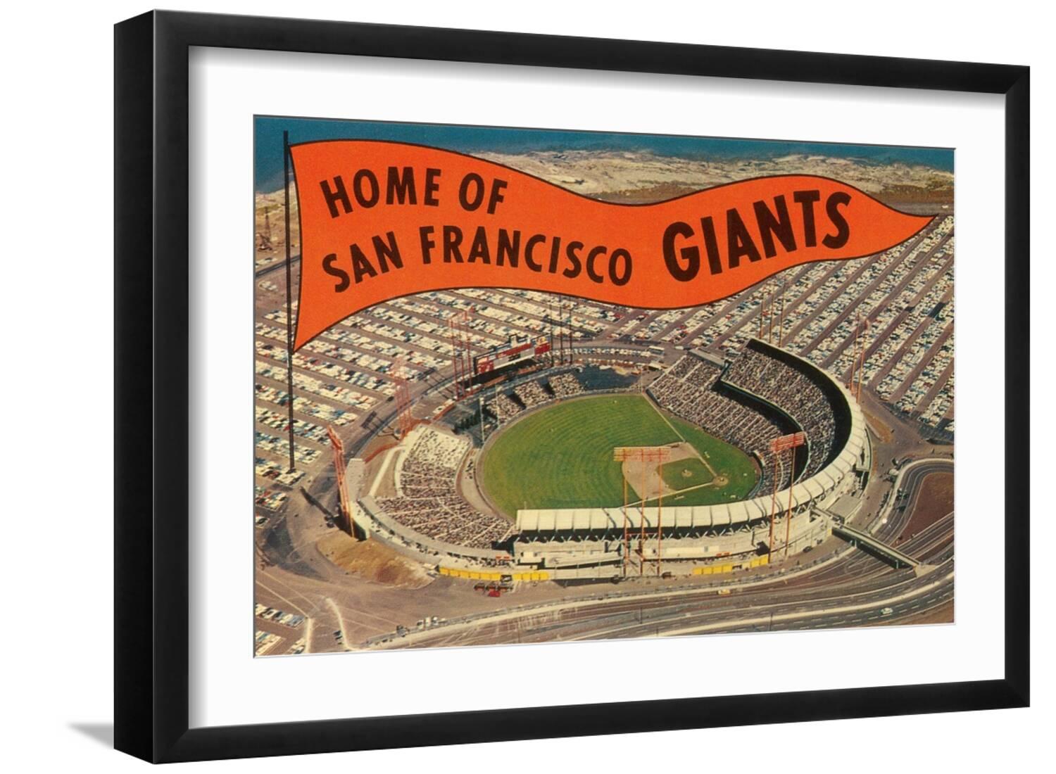 Art.com Candlestick Park, Giant's Pennant, San Francisco, California ...