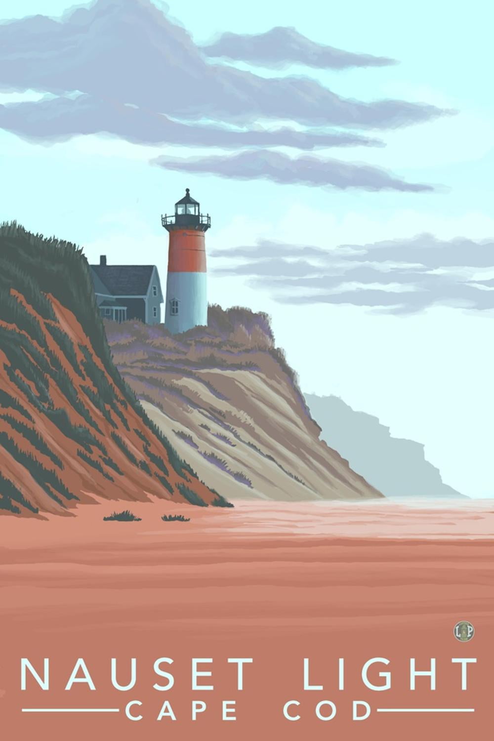 Art.com Cape Cod, Massachusetts, Nauset Lighthouse Art Print by Lantern ...