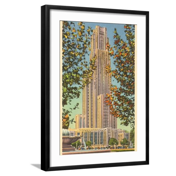 Art.com Cathedral of Learning, Pittsburgh, Pennsylvania Art Print ...