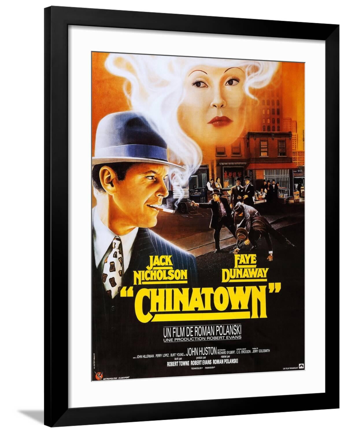 Art.com Chinatown, French Poster Art, Jack Nicholson, Faye Dunaway ...
