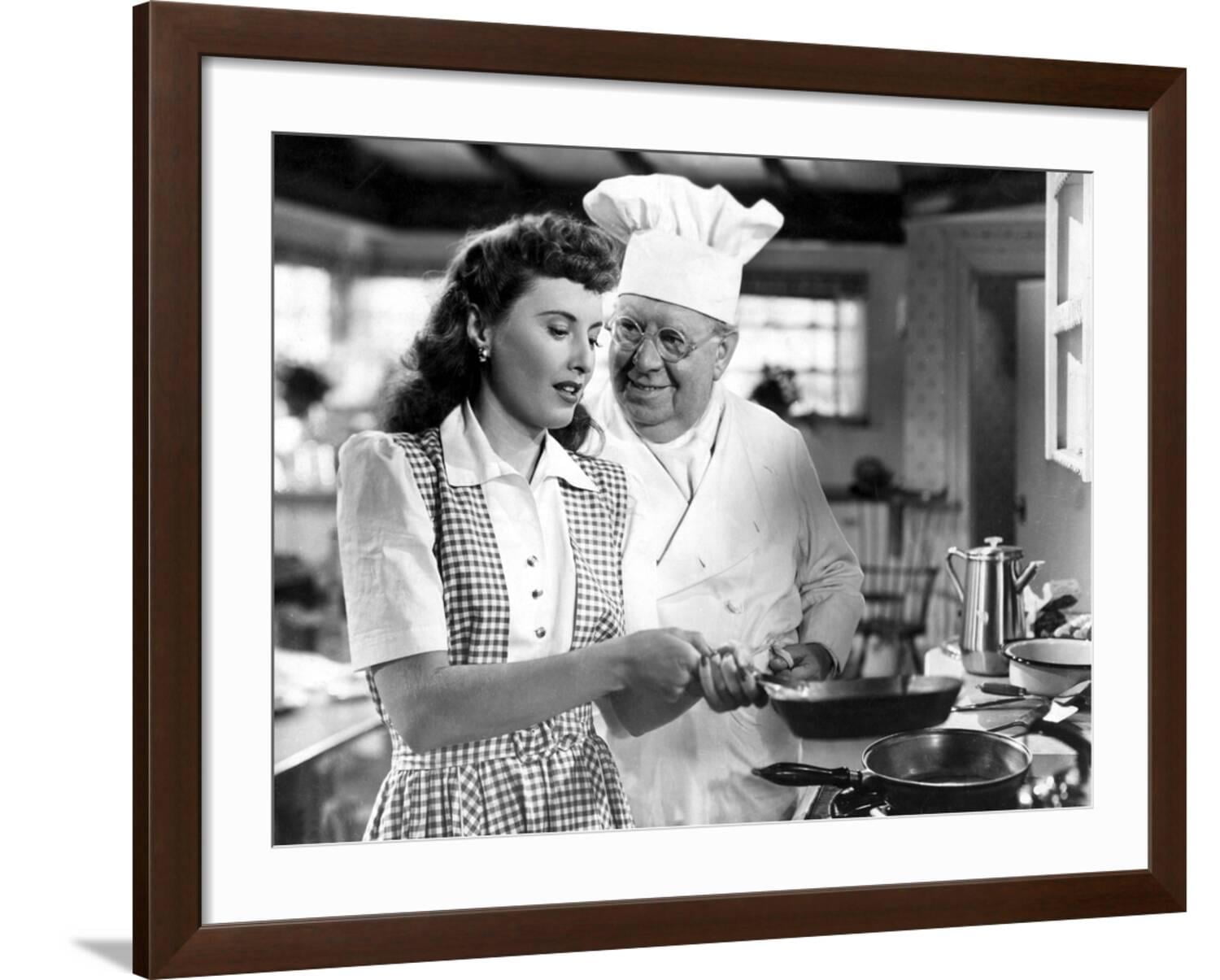 Art.com Christmas In Connecticut, Barbara Stanwyck, S.Z. Sakall, 1945 ...
