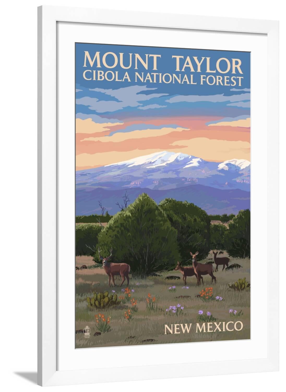 Art.com Cibola National Forest, New Mexico - Mount Taylor Art Print by ...