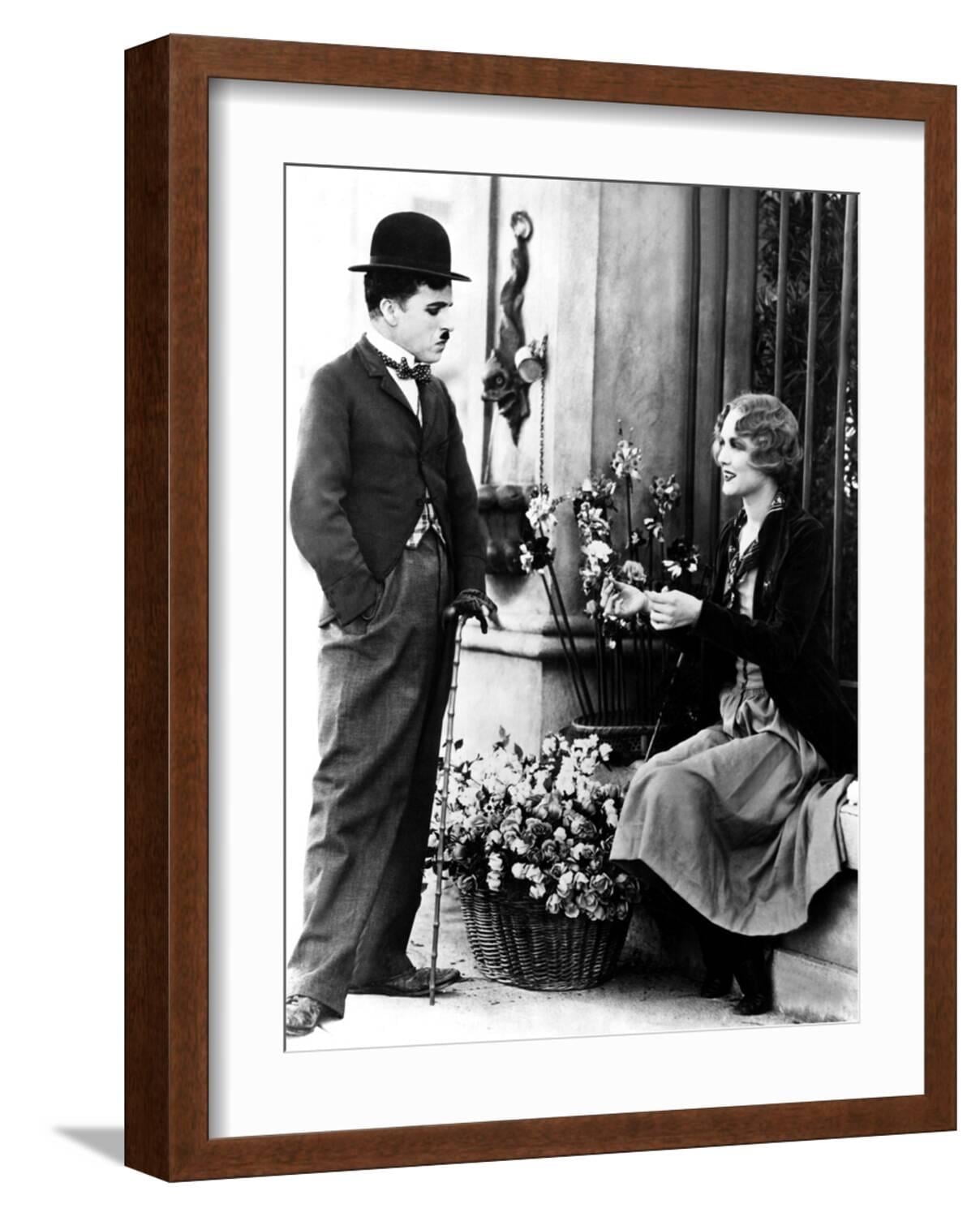 Art.com City Lights, Charlie Chaplin, Virginia Cherrill, 1931 Photo ...