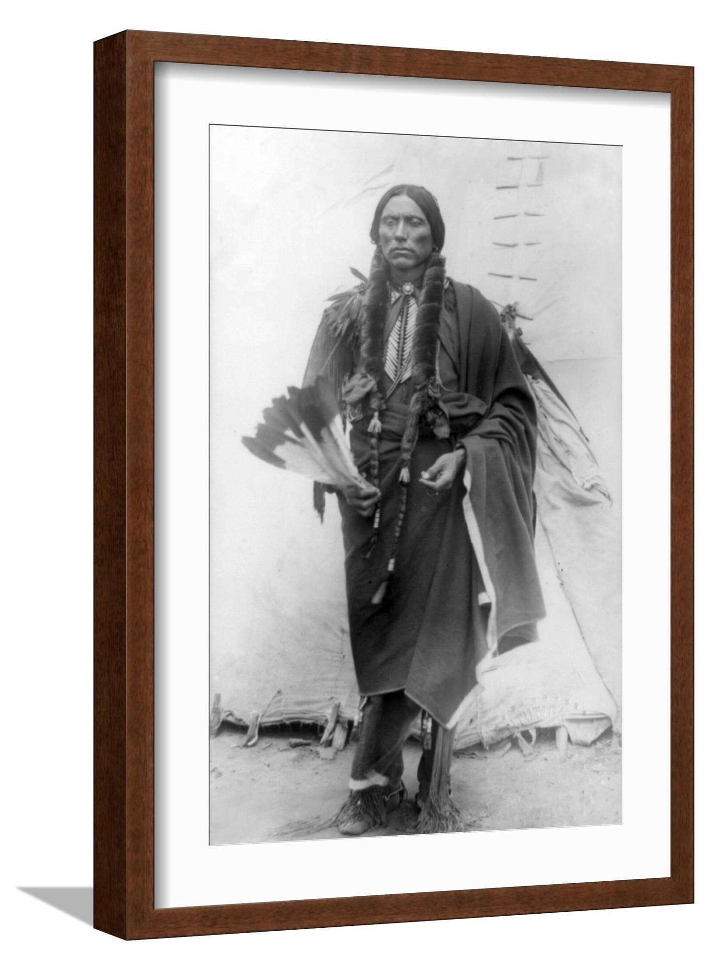 Art.com Comanche Chief Quanah Parker Photograph Art Print by Lantern ...