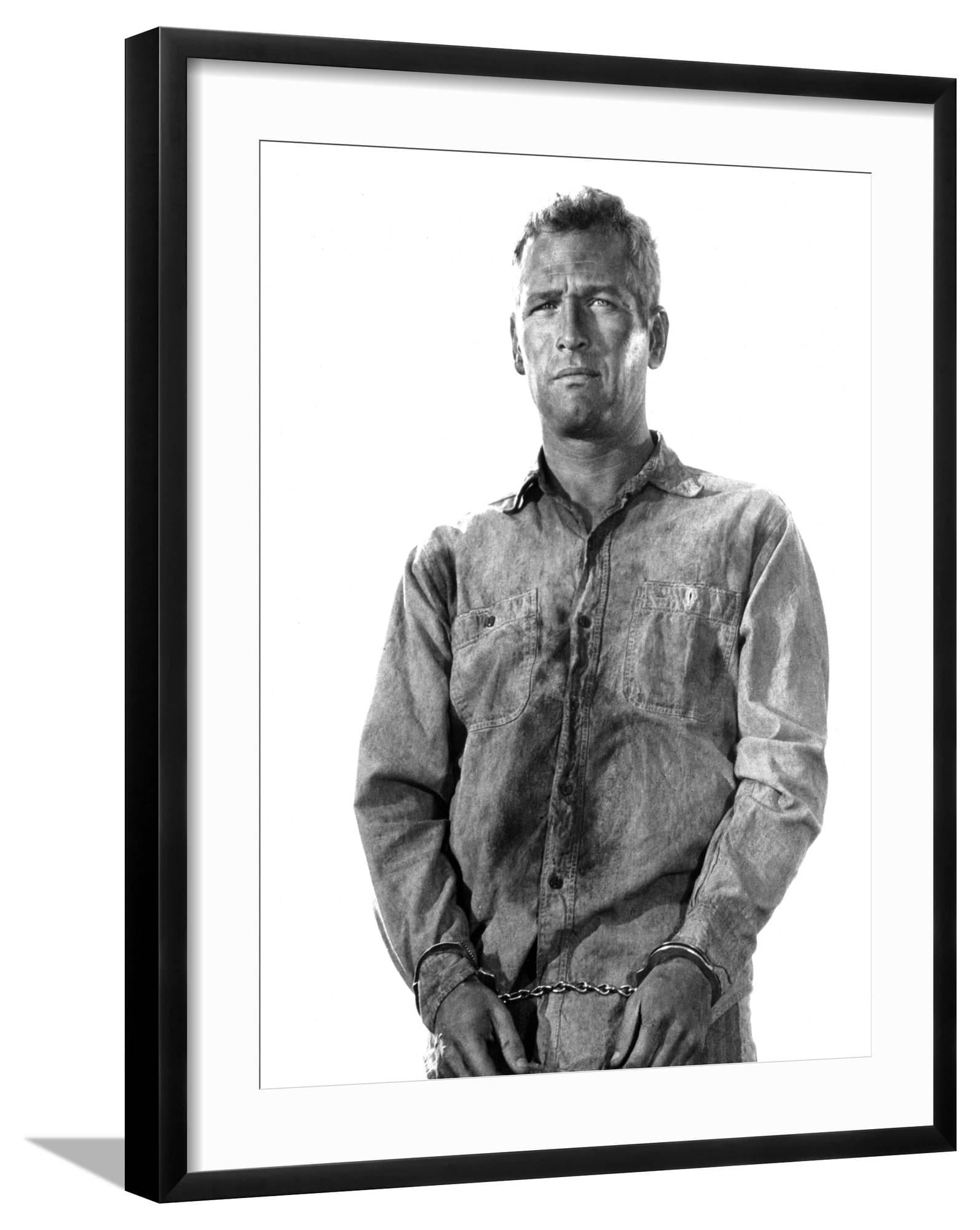 Art.com Cool Hand Luke, Paul Newman, 1967 Photo, Black Frame Wall Art ...