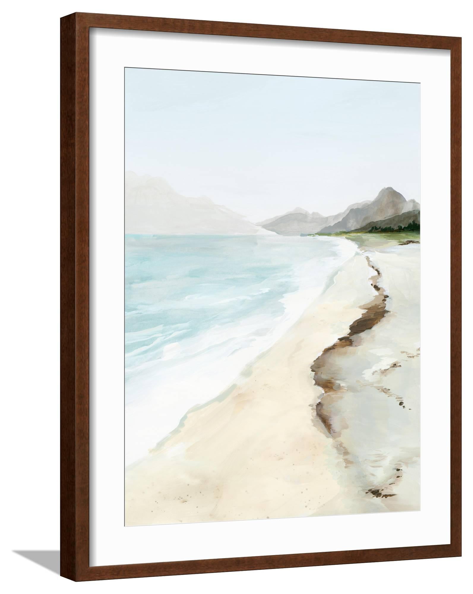 Art.com Crash Into Me I Art Print by Isabelle Z, Brown Frame Wall Art ...