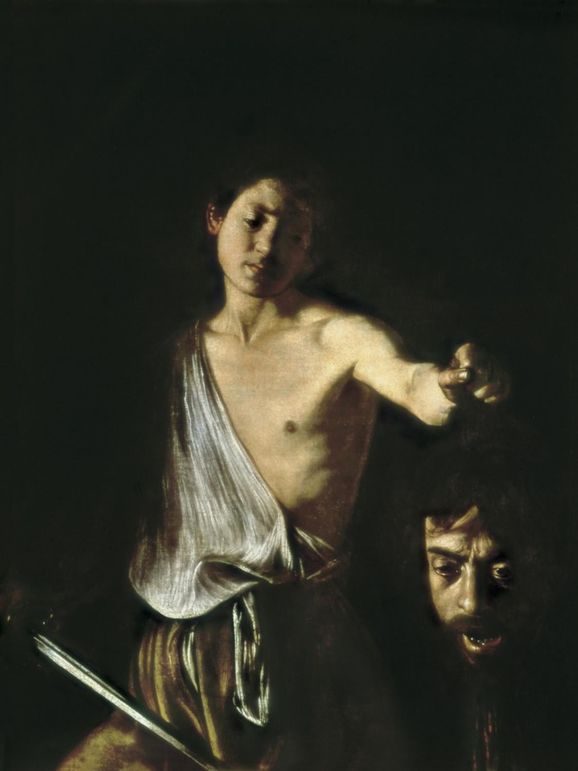 Art.com David with the Head of Goliath Art Print by Caravaggio, 24" x ...