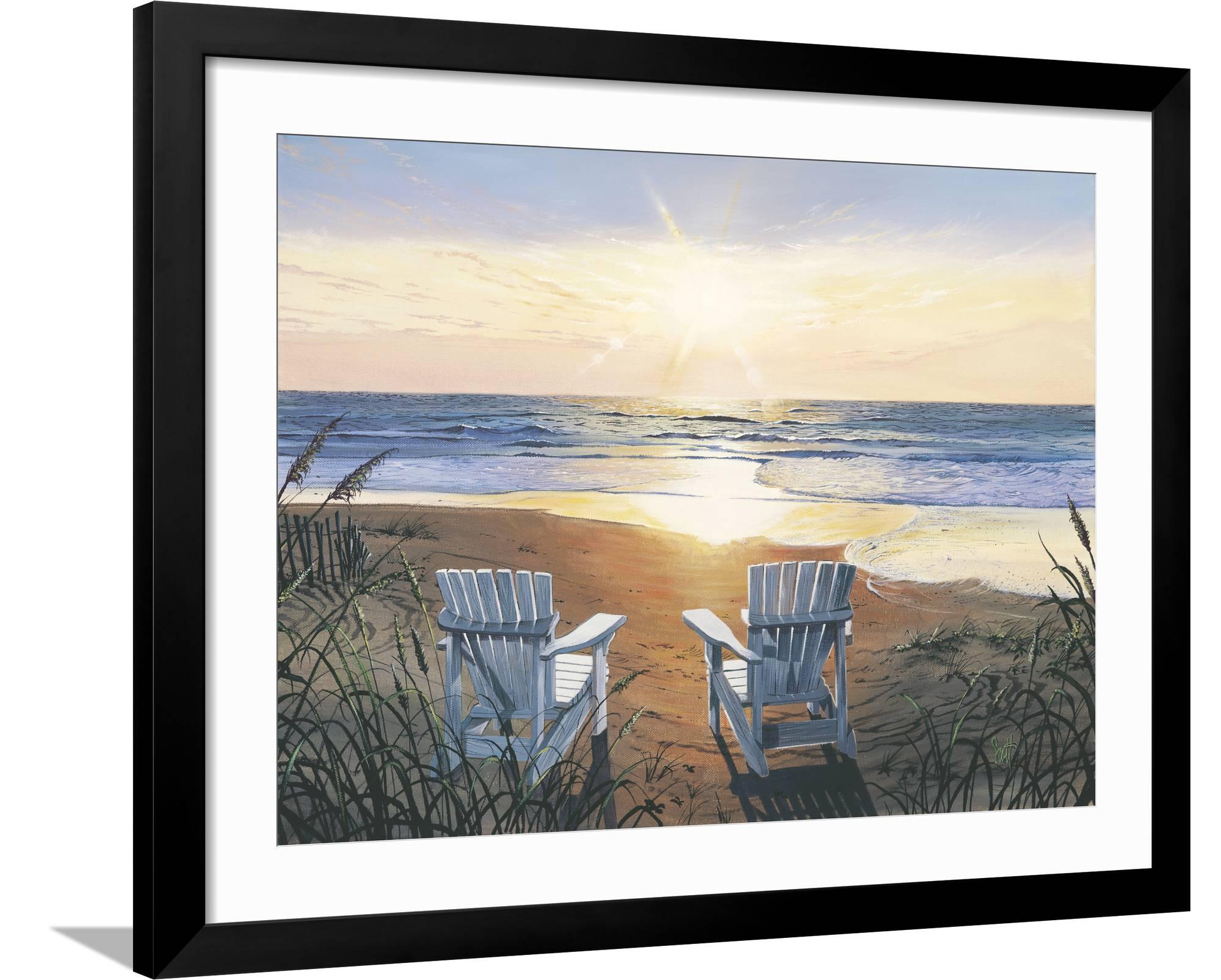 Art.com Days End Duo Art Print by Scott Westmoreland, Black Frame Wall ...
