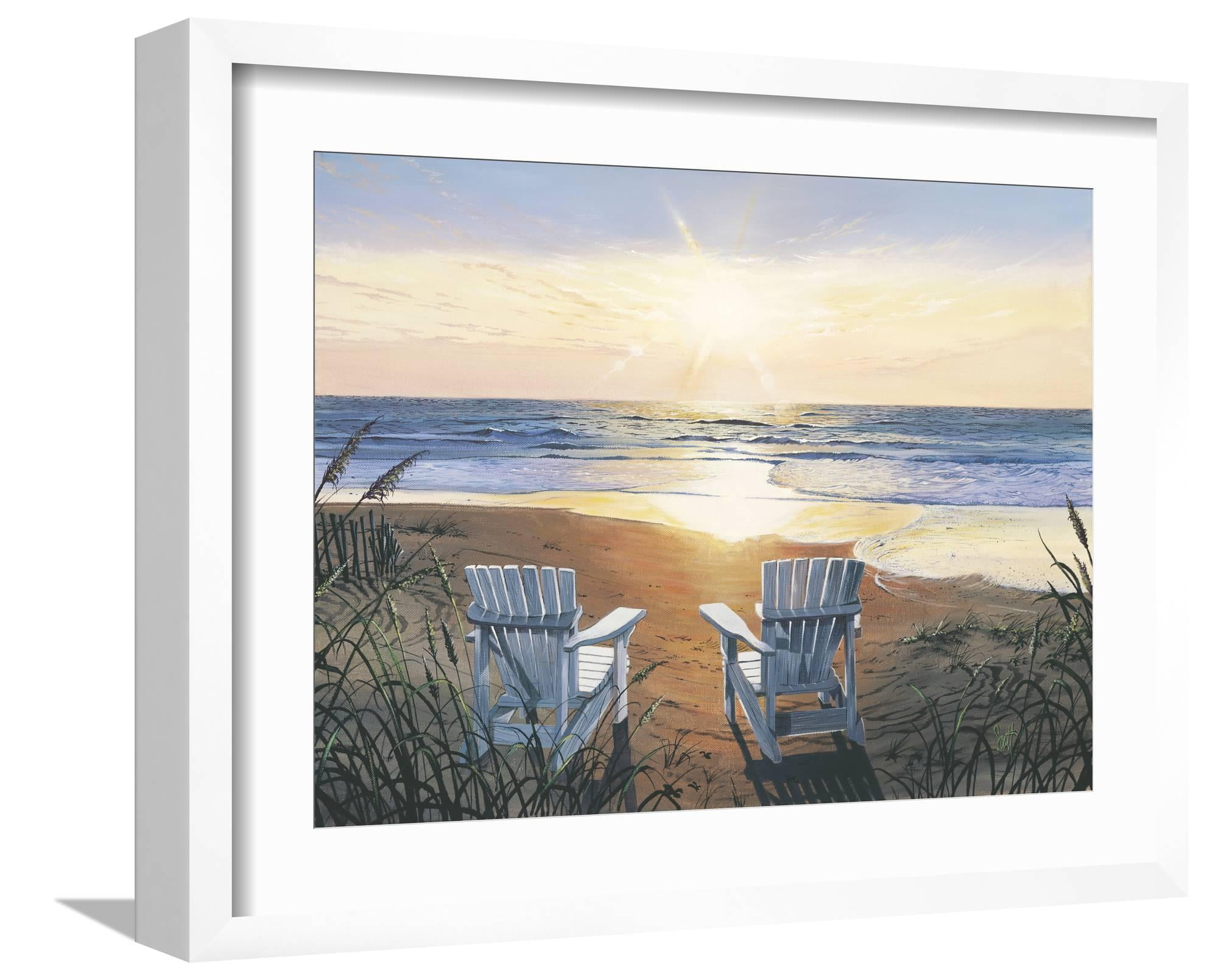 Art.com Days End Duo Art Print by Scott Westmoreland, White Frame Wall ...