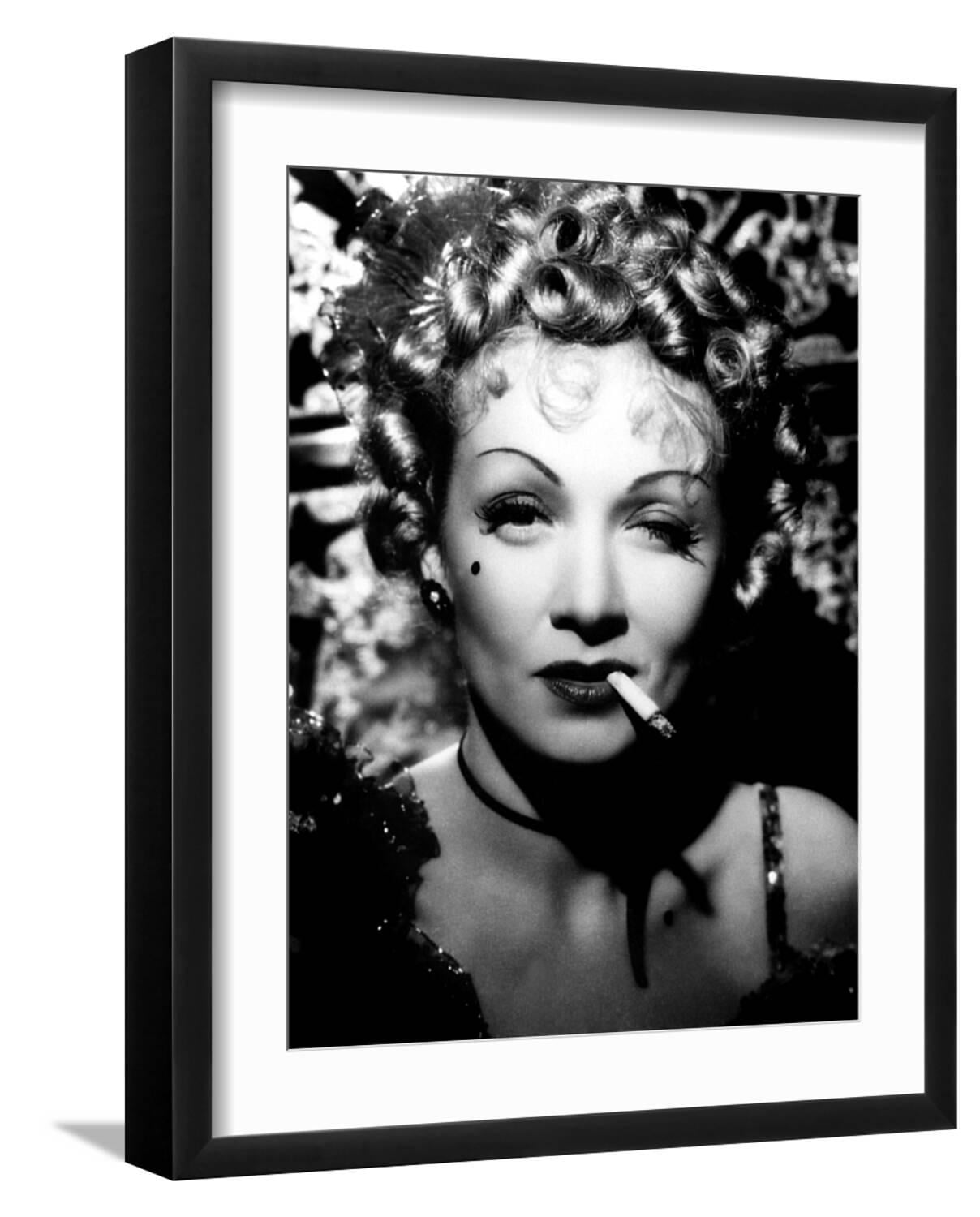 Art.com Destry Rides Again, Marlene Dietrich, 1939 Photo, Black Frame ...