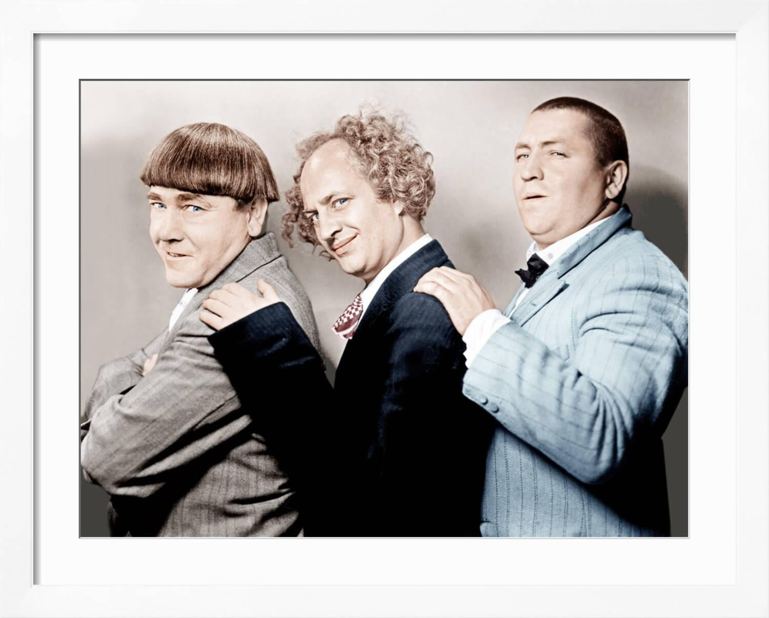 Art.com Disorder in the Court, Moe Howard, Larry Fine, Curly Howard ...