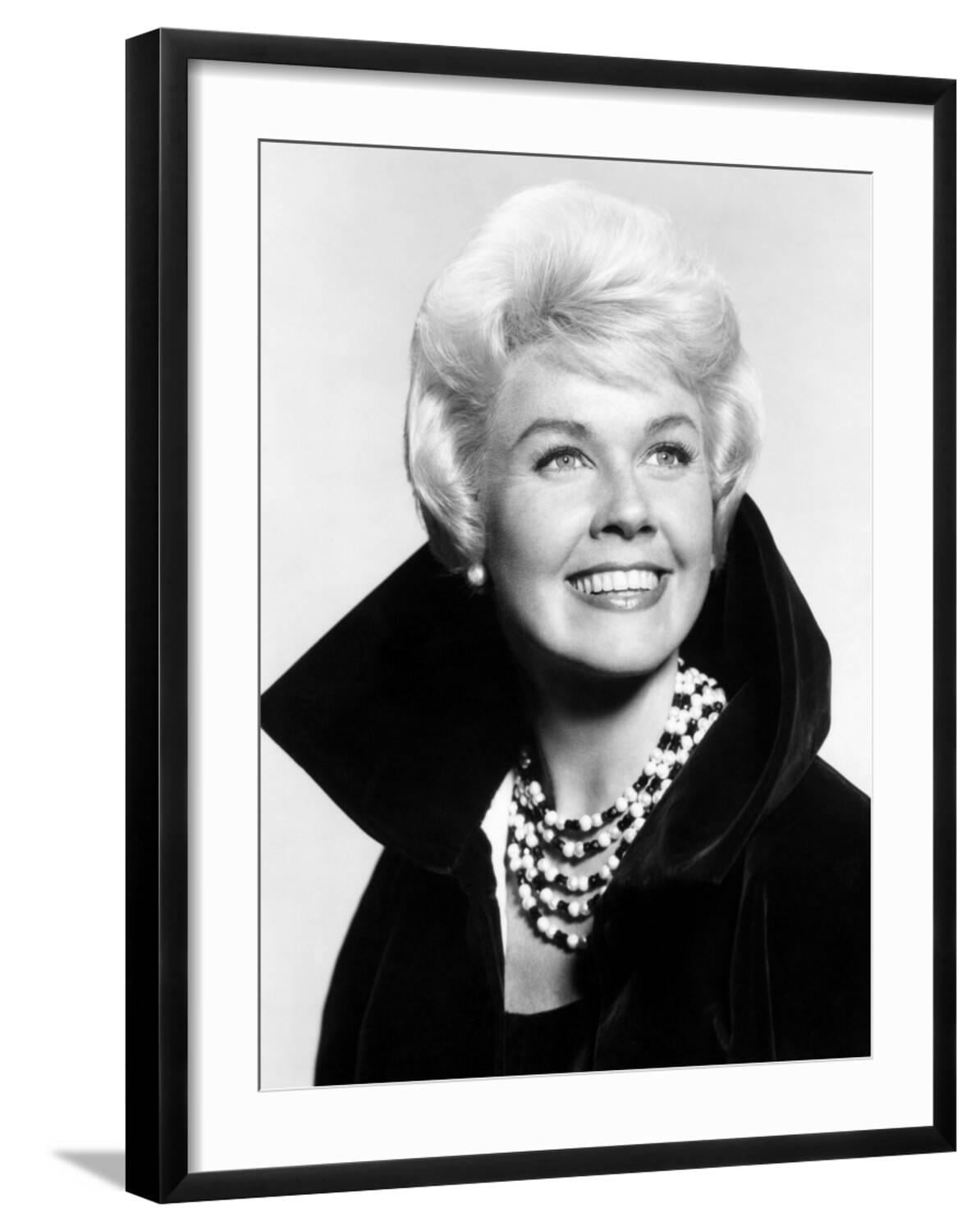 Art.com Doris Day, Early 1960s Photo, Black Frame Wall Art, 23" x 29 ...