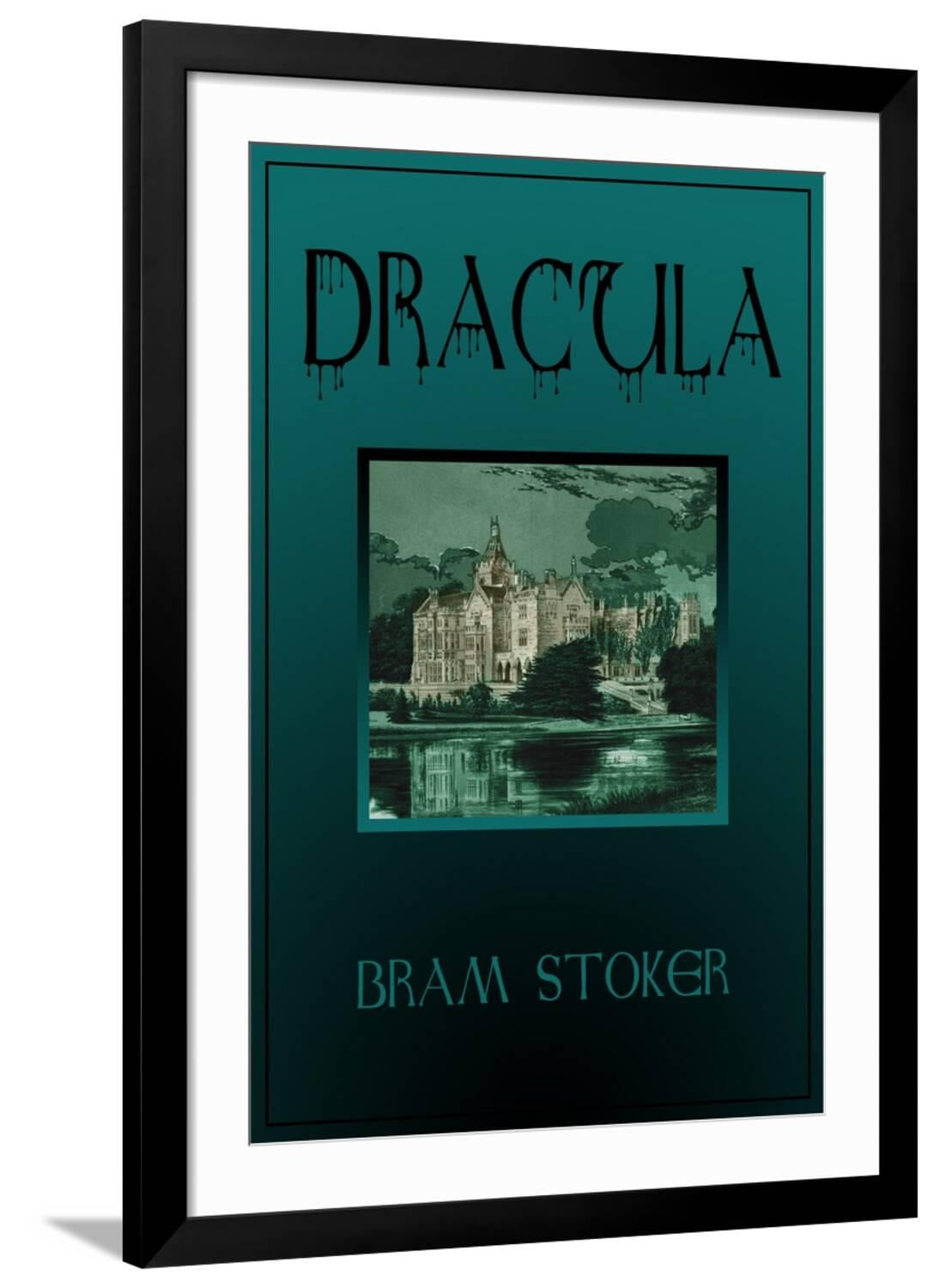 Art.com Dracula Art Print by Sara Pierce, Black Frame Wall Art, 32" x ...