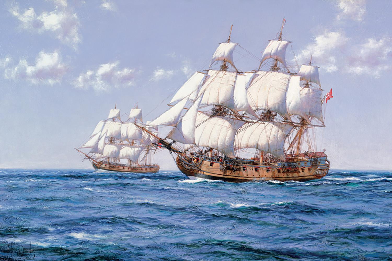 Art.com Duke and Duchess Art Print by Montague Dawson, 36" x 24 ...
