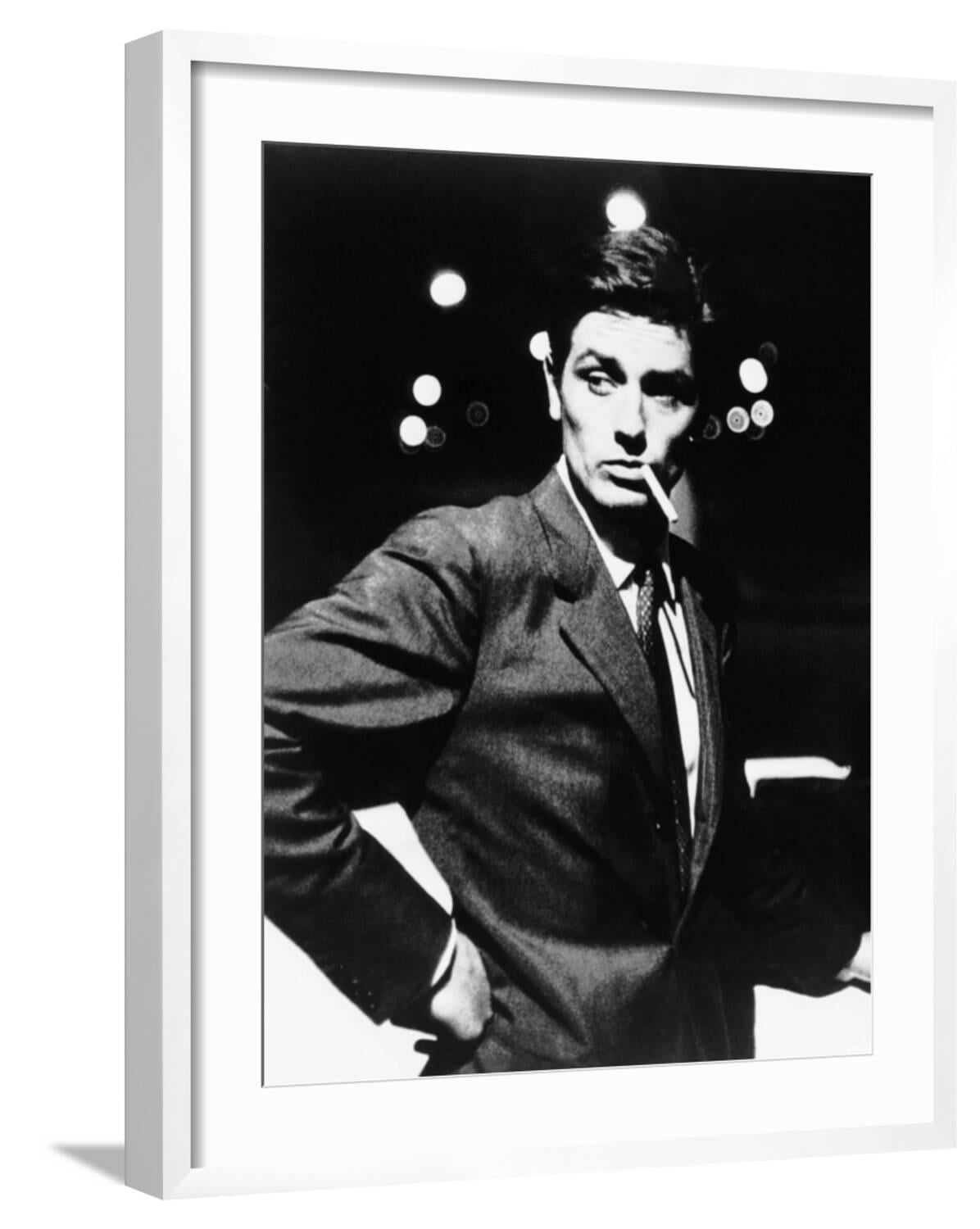 Art.com Eclipse, (aka L'Eclisse), Alain Delon, 1962 Photo, White Frame ...