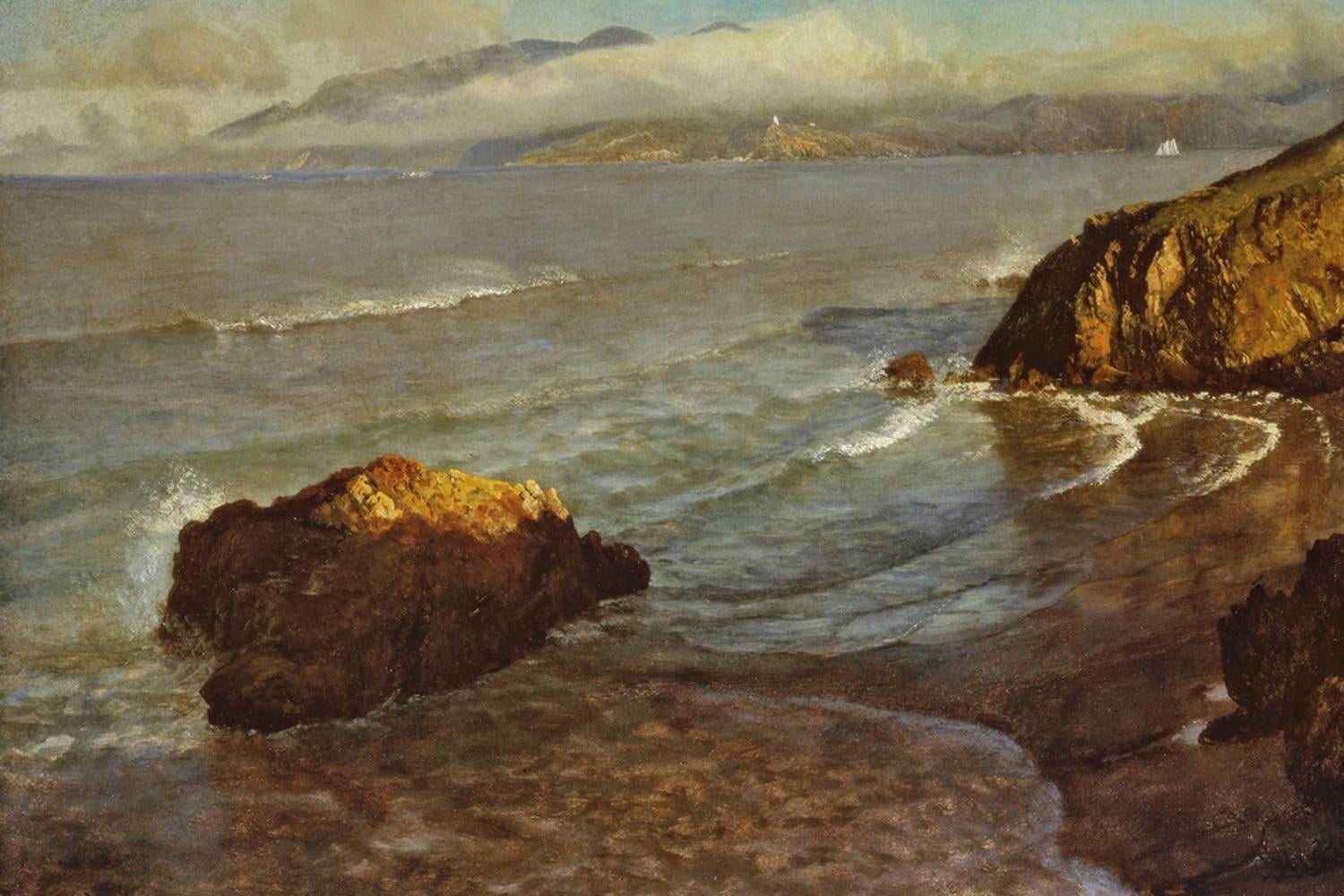 Art.com Entrance to the Golden Gate Art Print by Albert Bierstadt, 18 ...