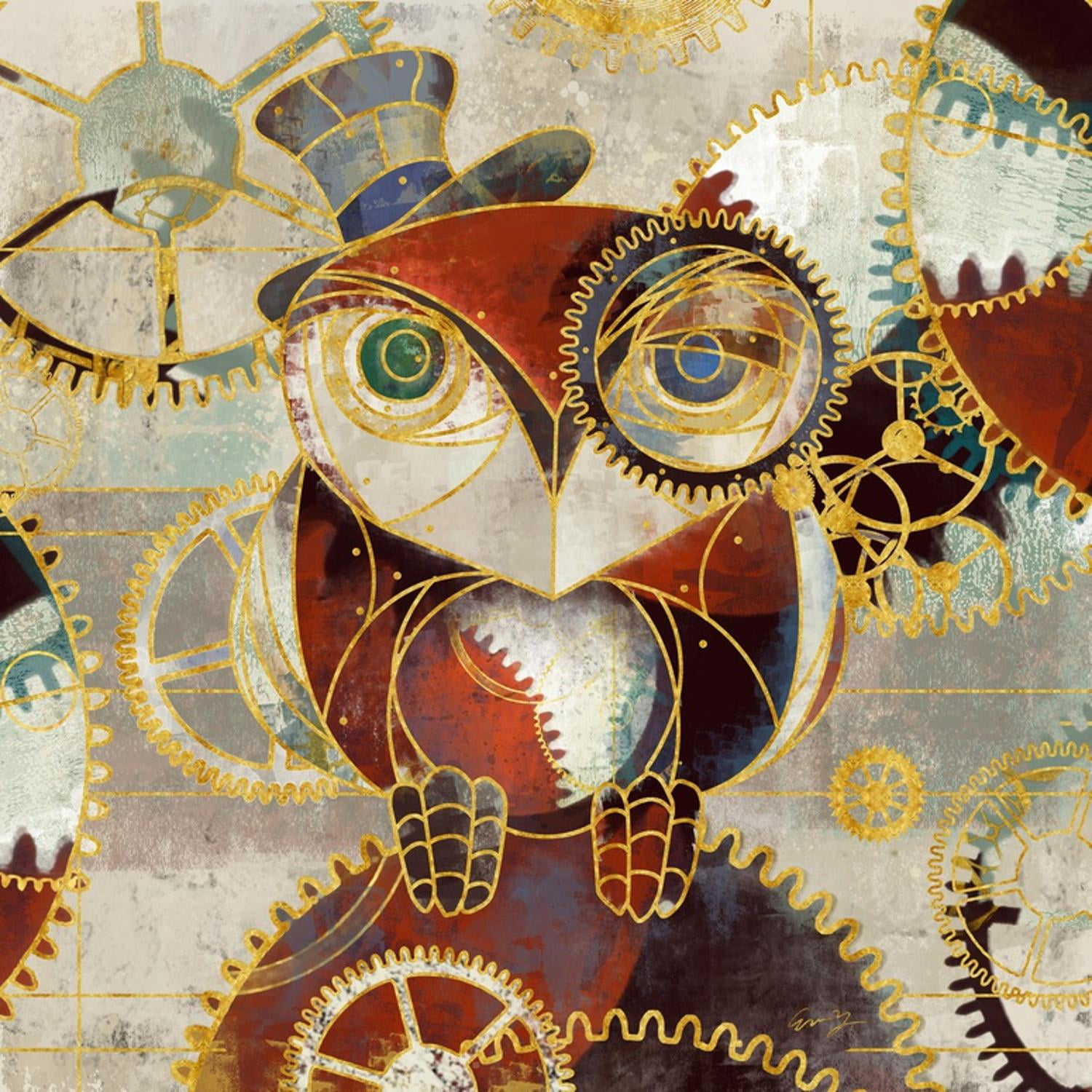 Art.com Eric's Automata II Art Print by Eric Yang, 16" x 16" - Walmart.com