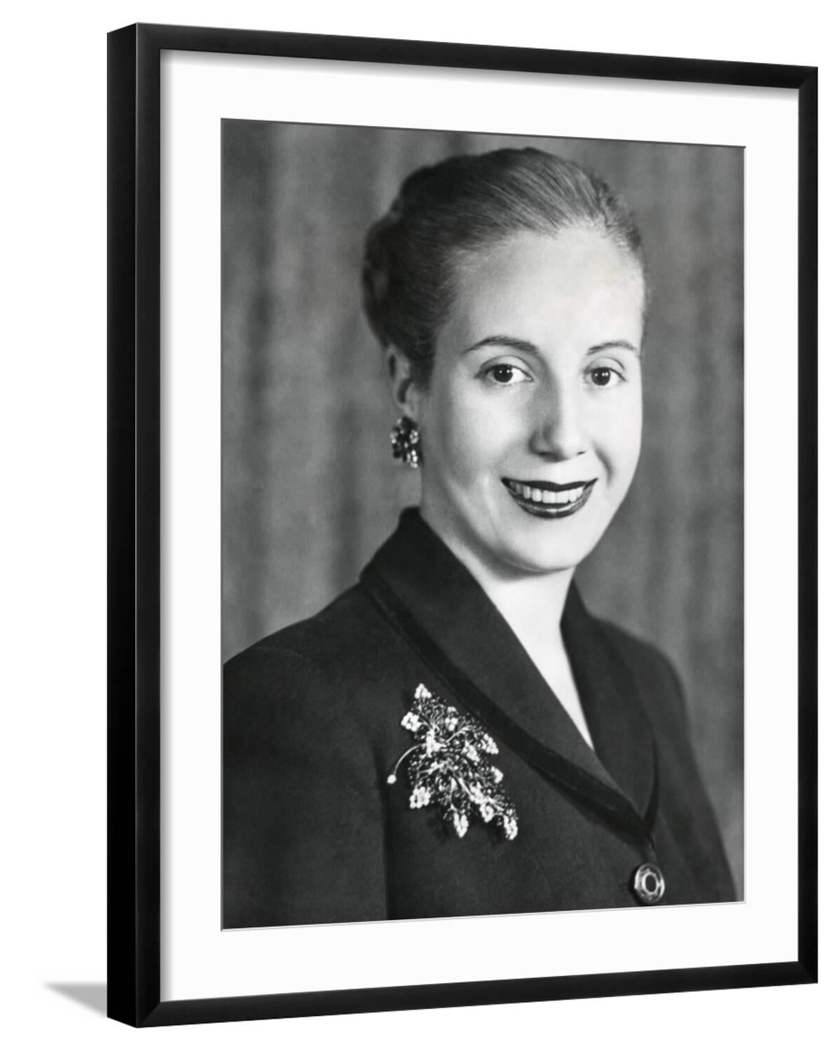 Art.com Eva Duarte De Peron, Wife of Argentine President Juan Domingo ...