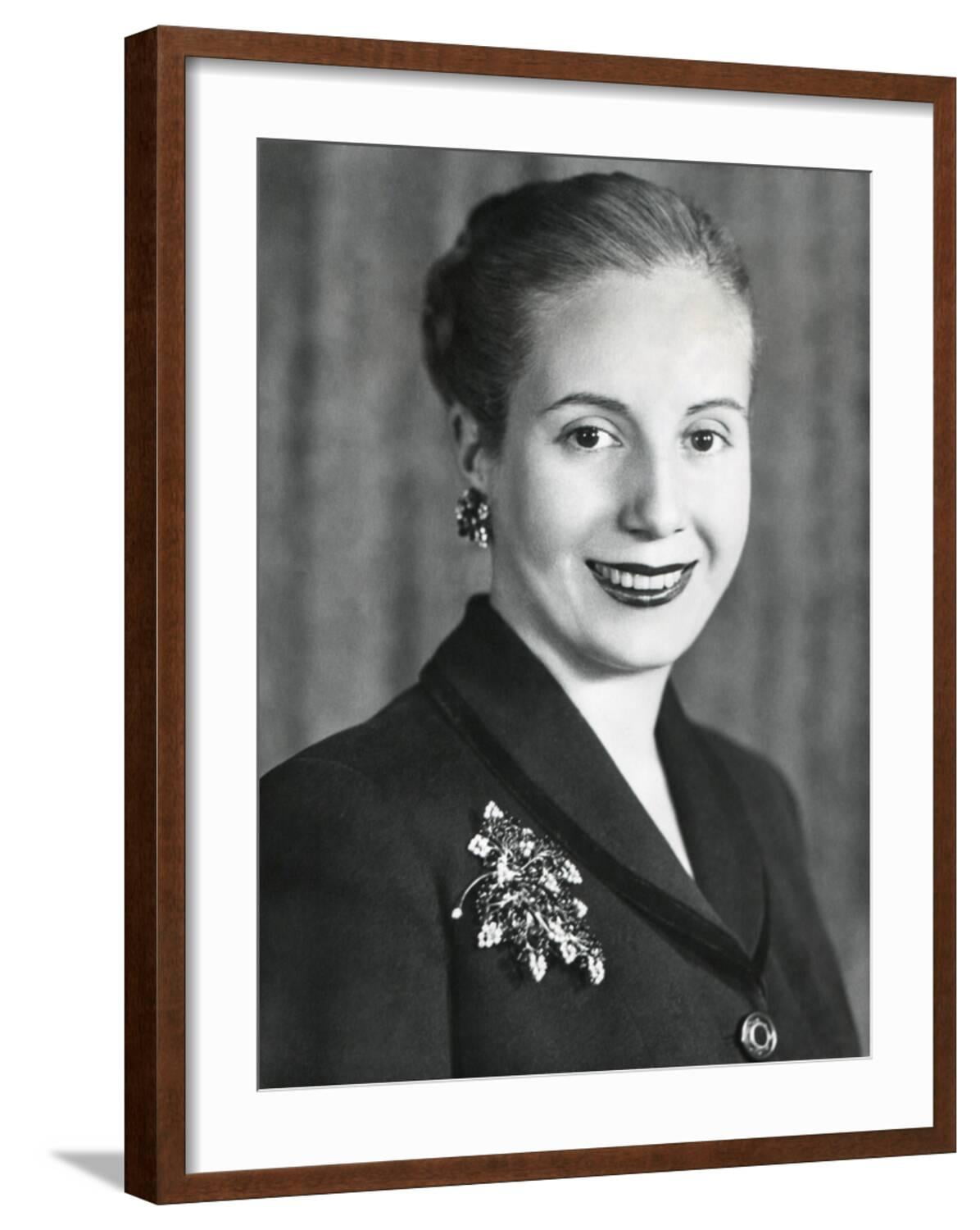 Art.com Eva Duarte De Peron, Wife of Argentine President Juan Domingo ...