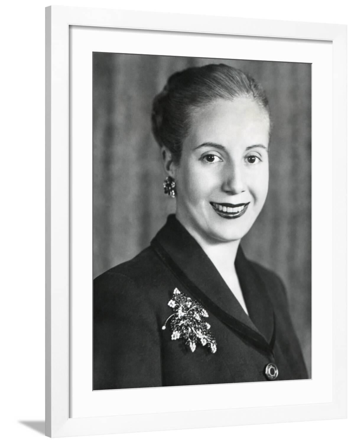 Art.com Eva Duarte De Peron, Wife of Argentine President Juan Domingo ...